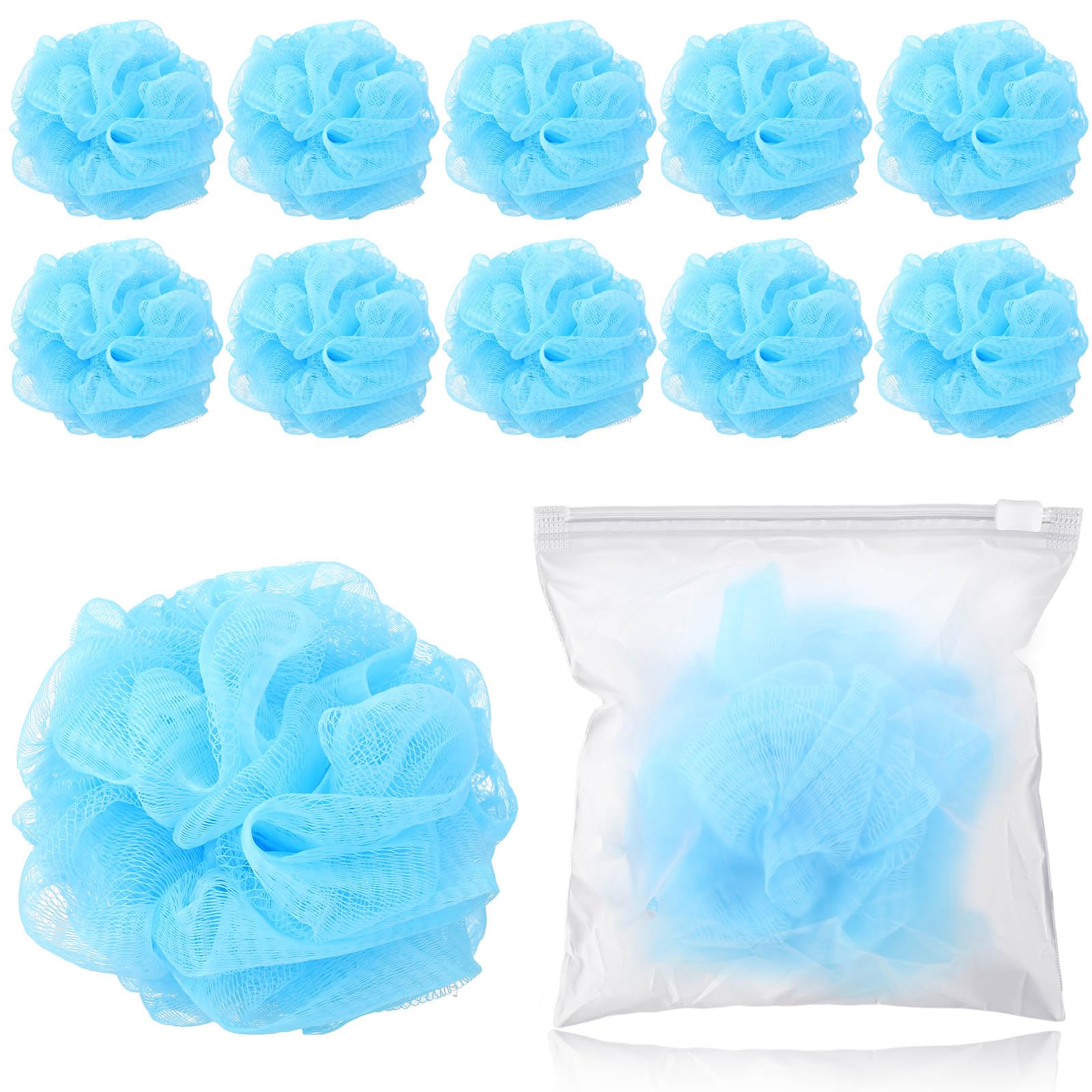 Amazon.com: Funnymoom 12 Pcs Travel Size Loofah Individually Wrapped ...