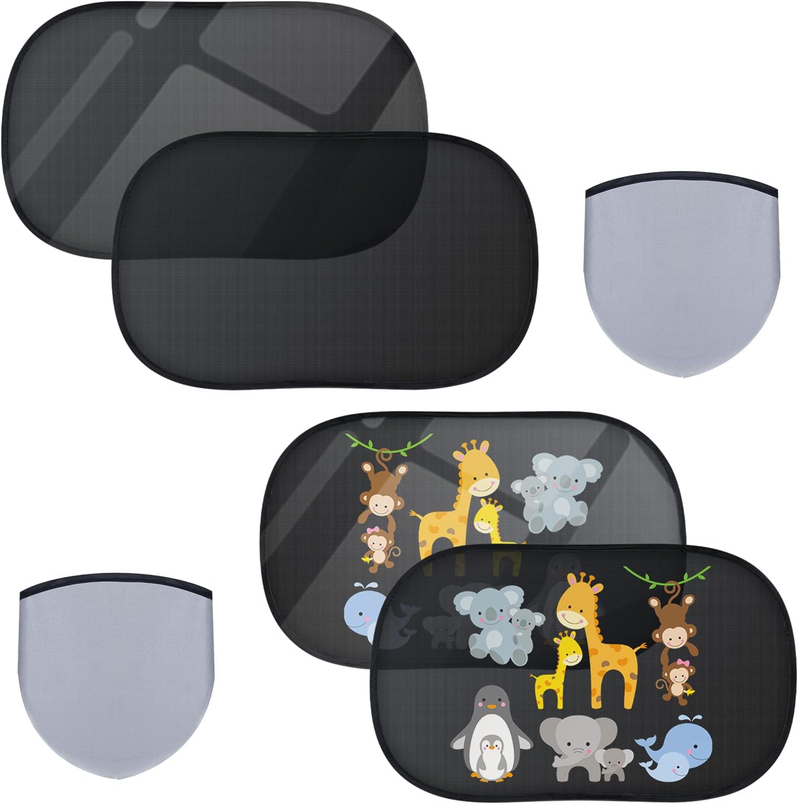 Car Window Shade(4 Pack), Car Sun Shade for Baby Adults, Car Side ...