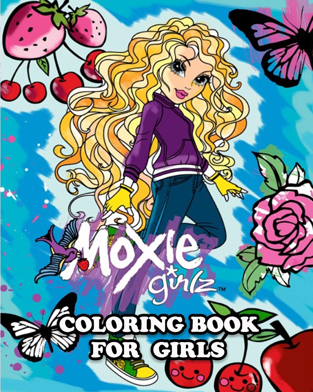 Moxie Girlz Coloring Book For Girls Great Activity Book To | Desertcart ...