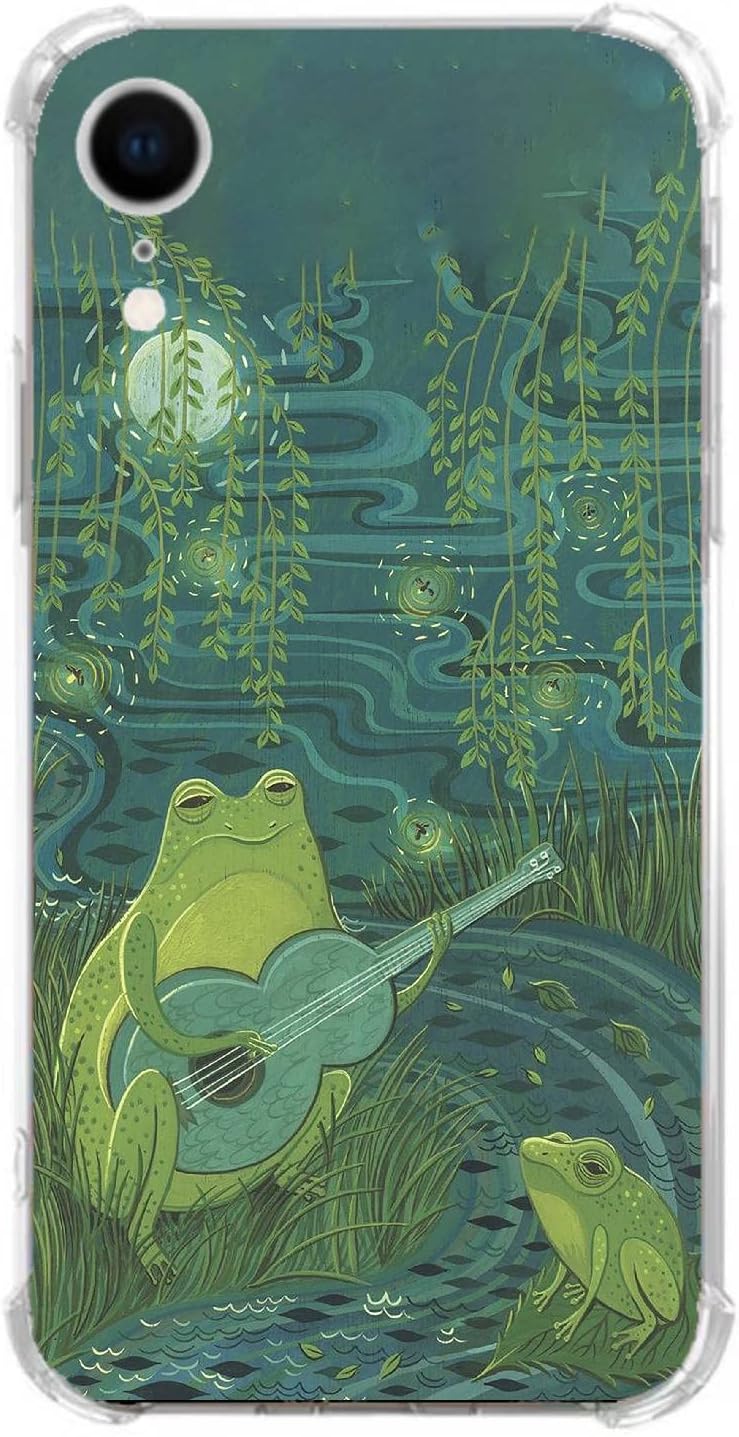 Amazon.com: Joktruay Funny Frog Song Phone Case Compatible with iPhone ...