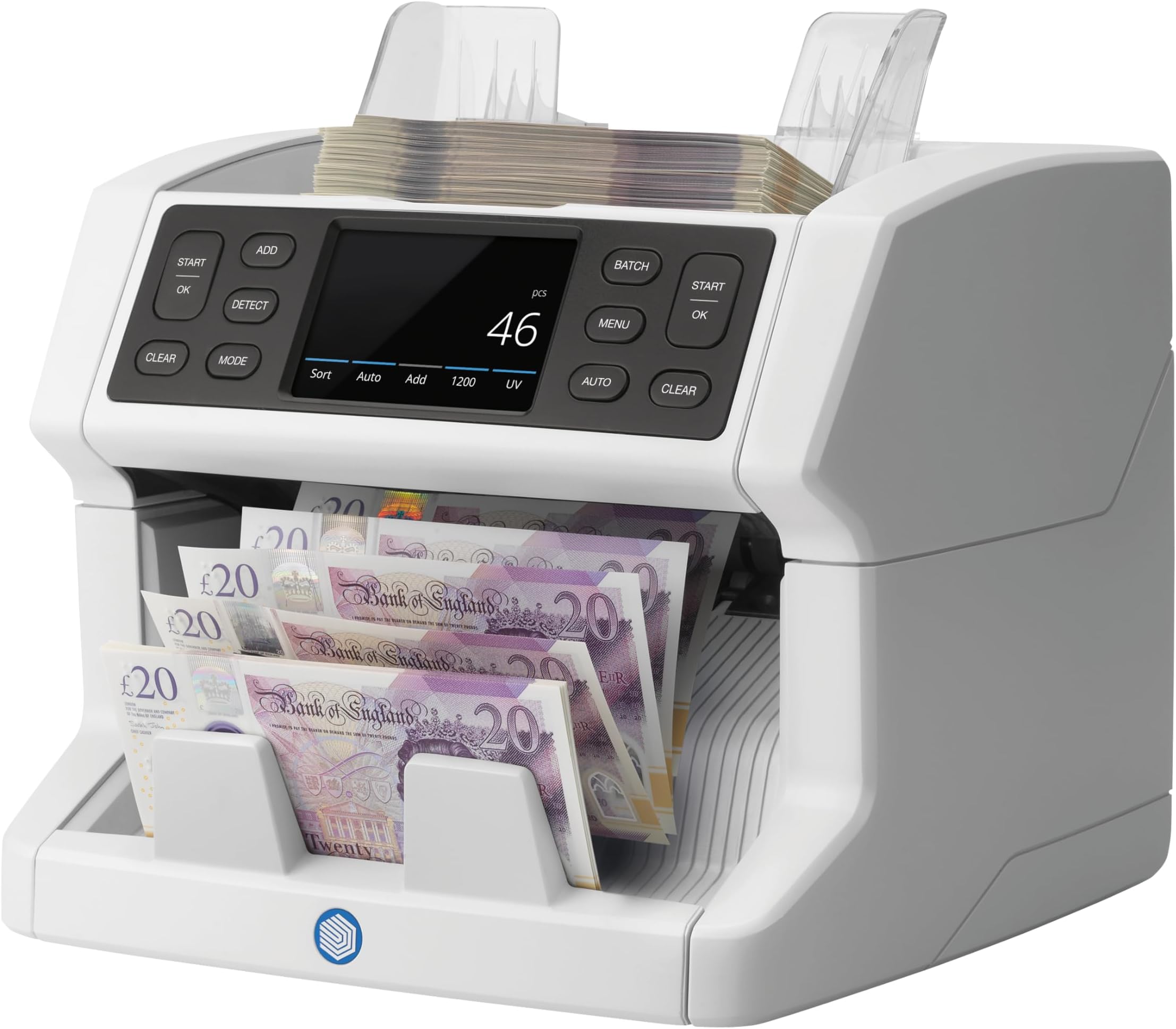 Safescan 2850 Money Counting Machine - Counts Sorted Banknotes - Cash ...
