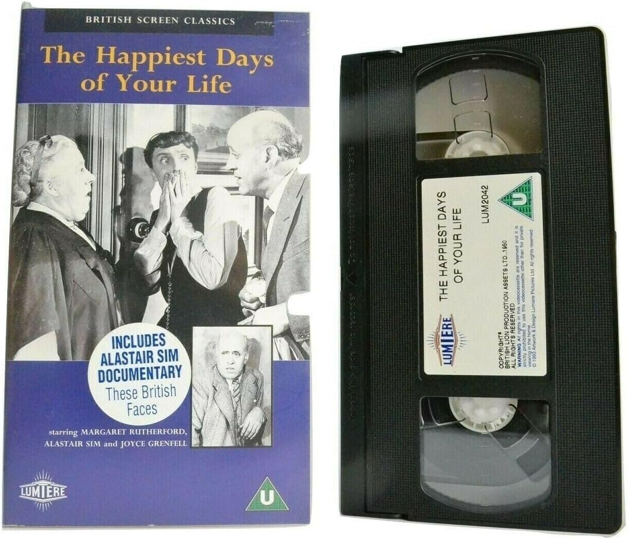 Amazon.com: The Happiest Days of Your Life [VHS] : Alastair Sim ...