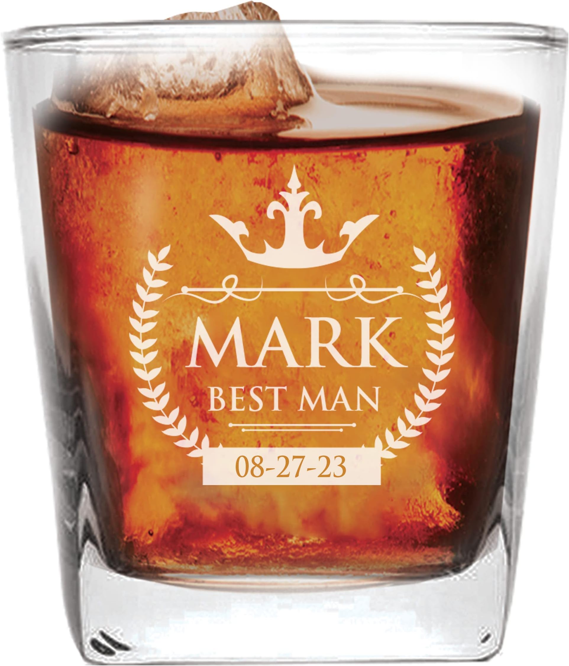 Amazon.com | Set of 1, 3, 7 and More Custom Personalized Whiskey Rocks ...