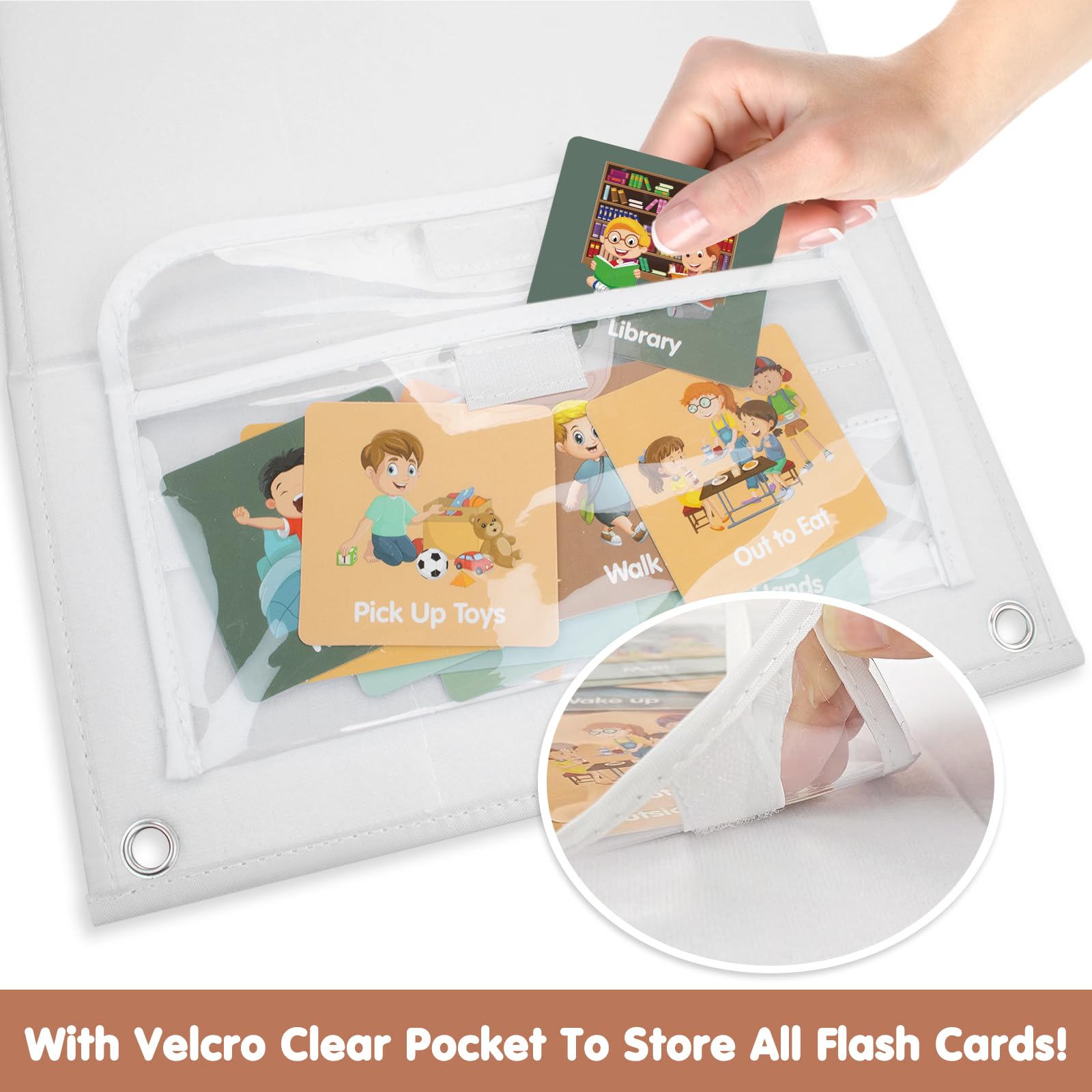 Snapklik.com : Godery Large Visual Schedule For Kids Chore Reward Chart ...