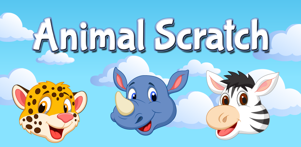 Kids Animals Scratch & Color 2 - Amazing Wild Animals Safari at the Zoo ...