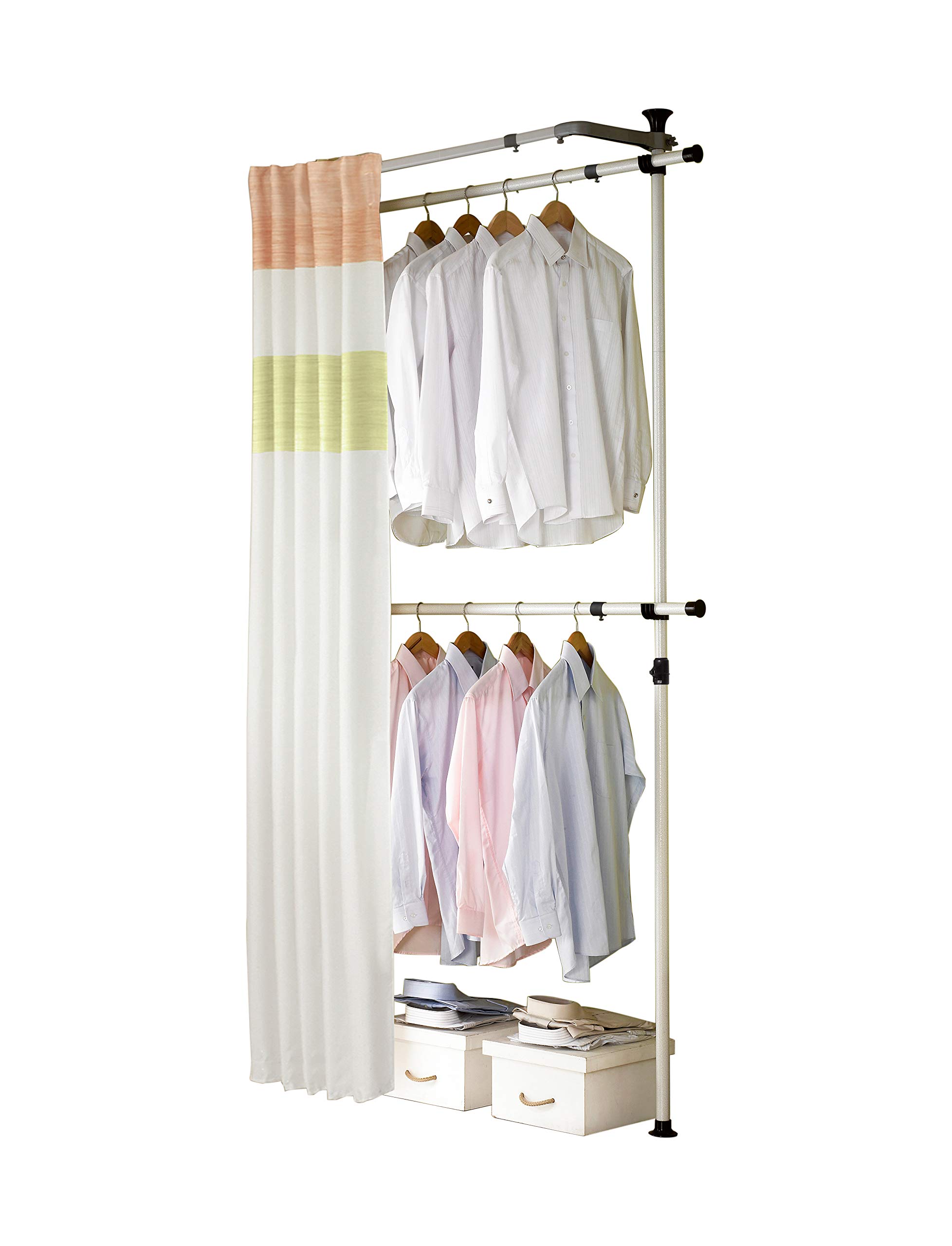 Garment Rack With Curtain at Taj Rolleston blog