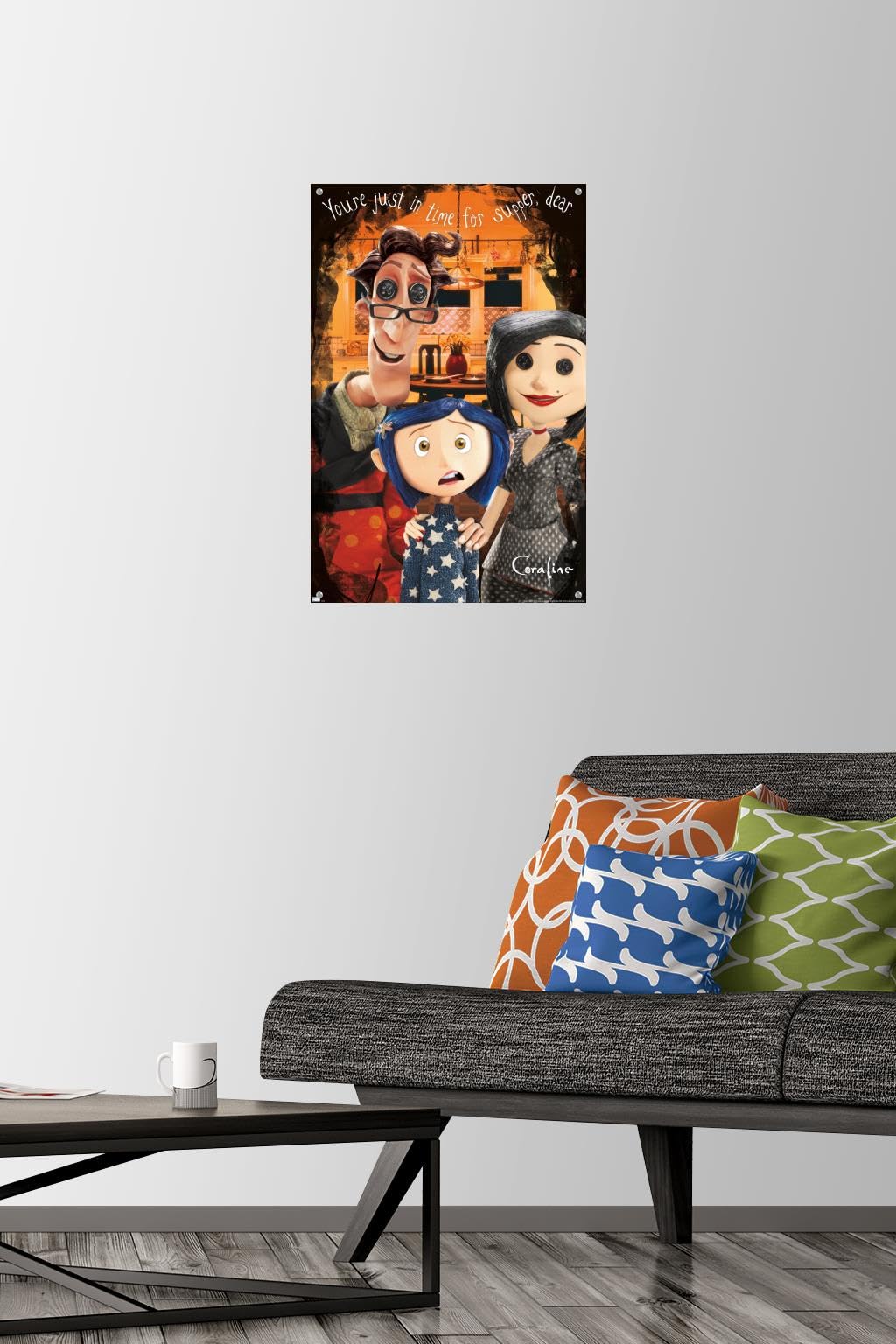 Coraline Decor Trends International Coraline - Other Family Canvas ...