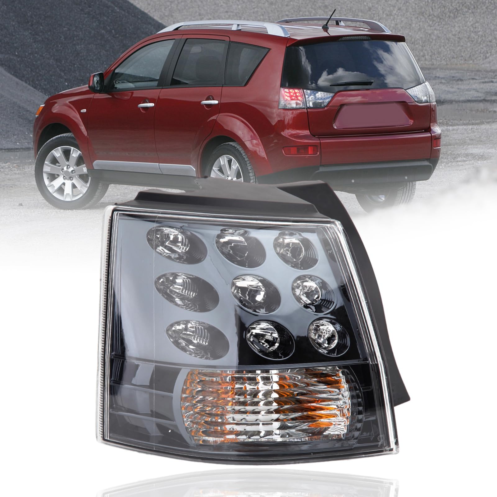 Amazon.com: MACIMAI Rear Tail Light for Mitsubishi Outlander EX 2007 ...