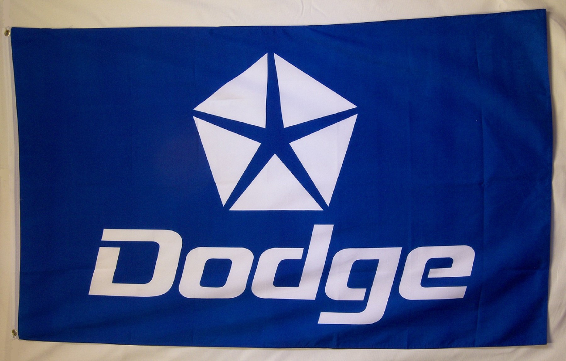 Amazon.com : Dodge Flag 3' X 5 with Pentastar Logo Indoor Outdoor Auto ...