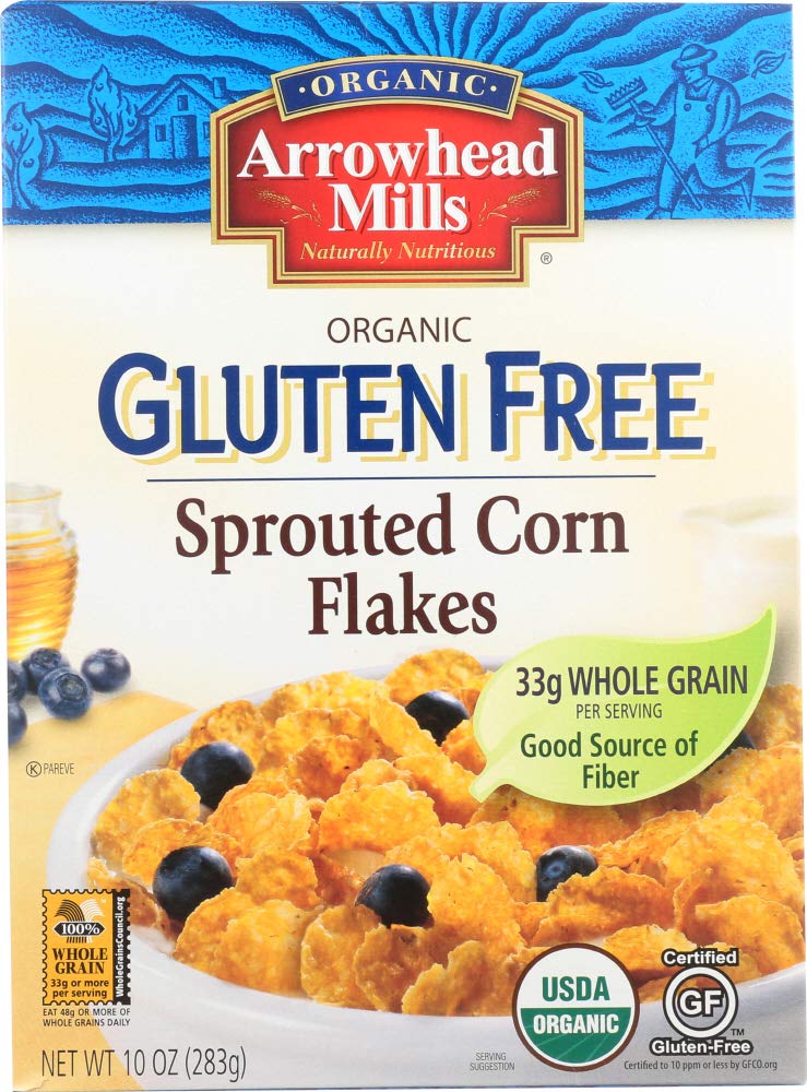 Amazon.com: Arrowhead Mills Spr Corn Flake Cereal 24x 10OZ