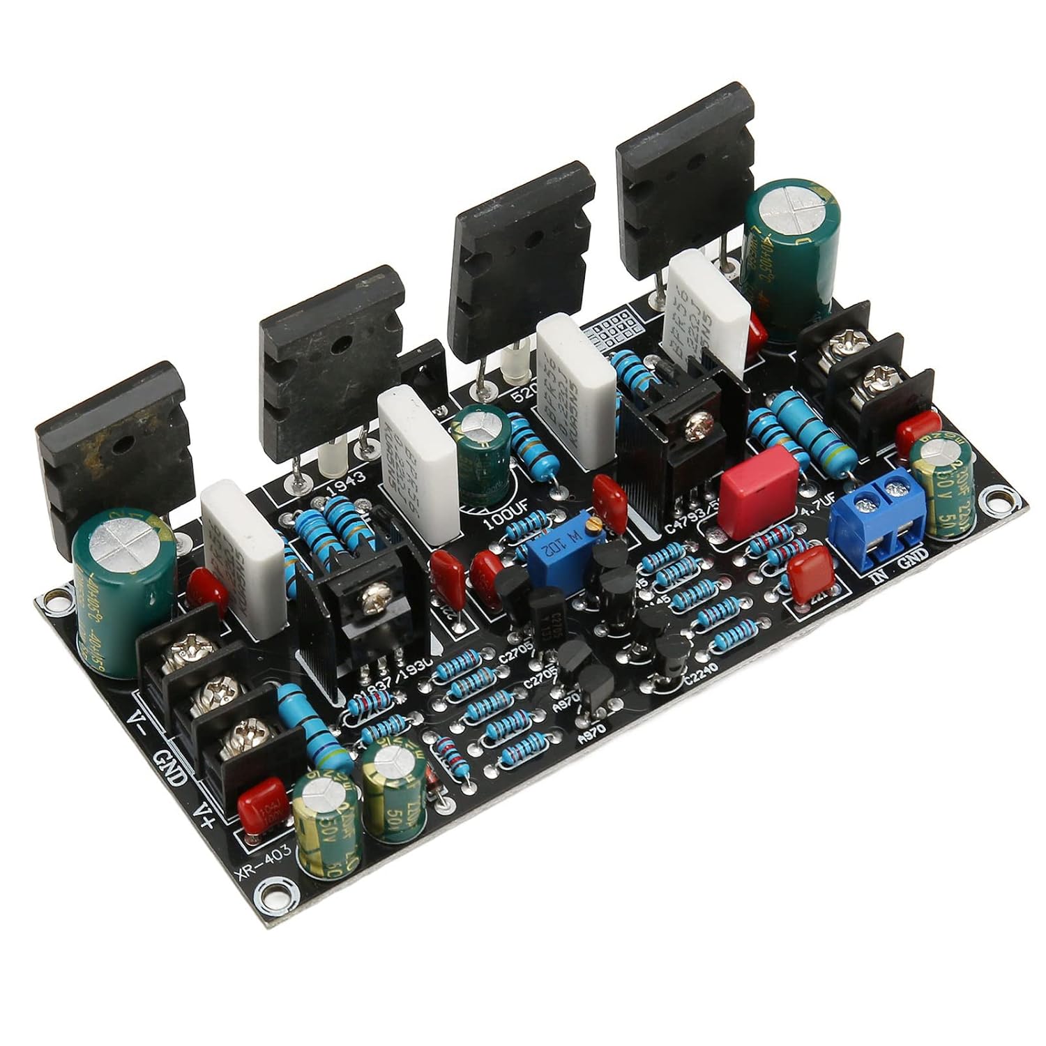 Amazon.com: Honio 200W High Power Mono Digital Power Amplifier Board ...