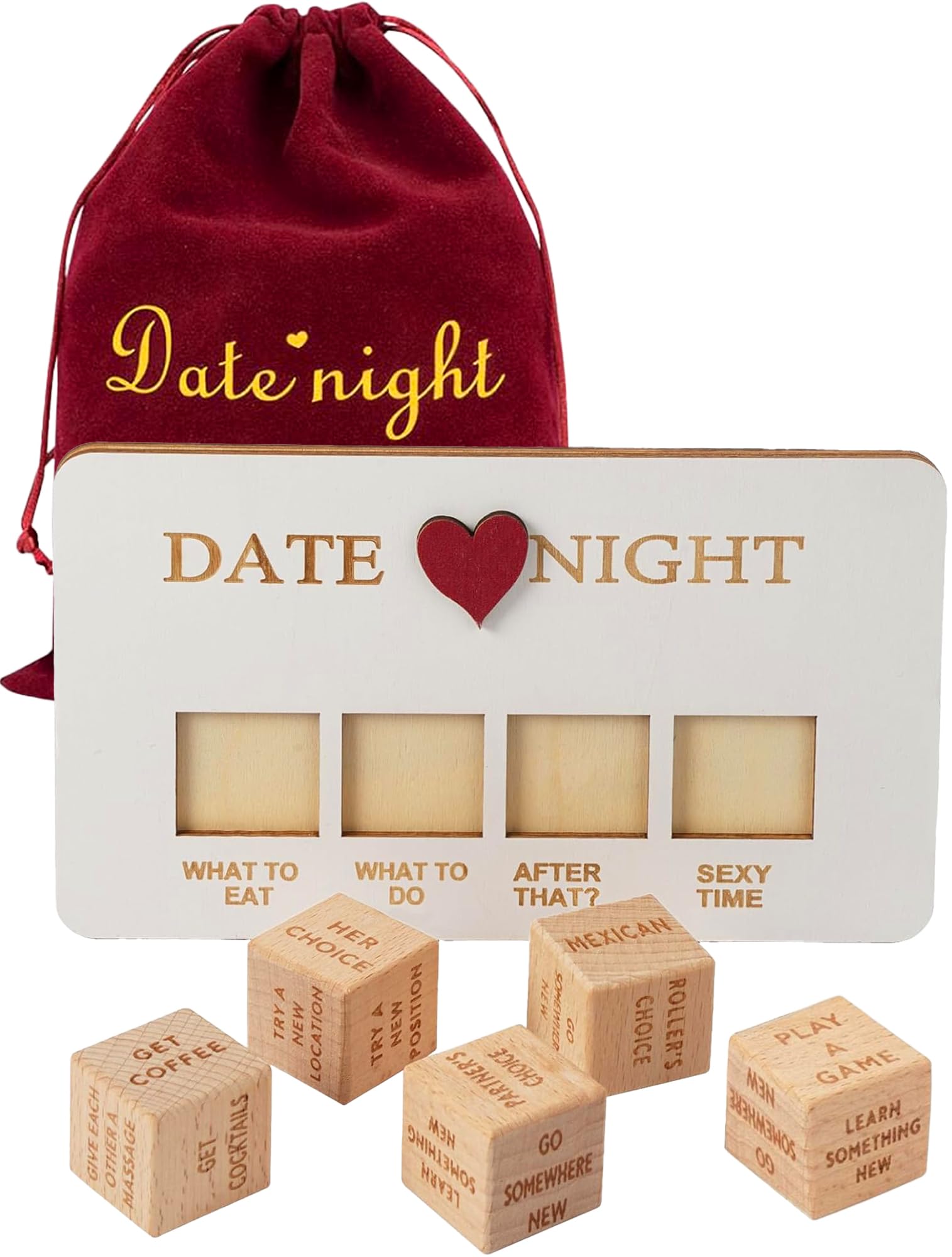Amazon.com: 2025 Valentine's Day Gift - Date Night Dice Games, Fun ...
