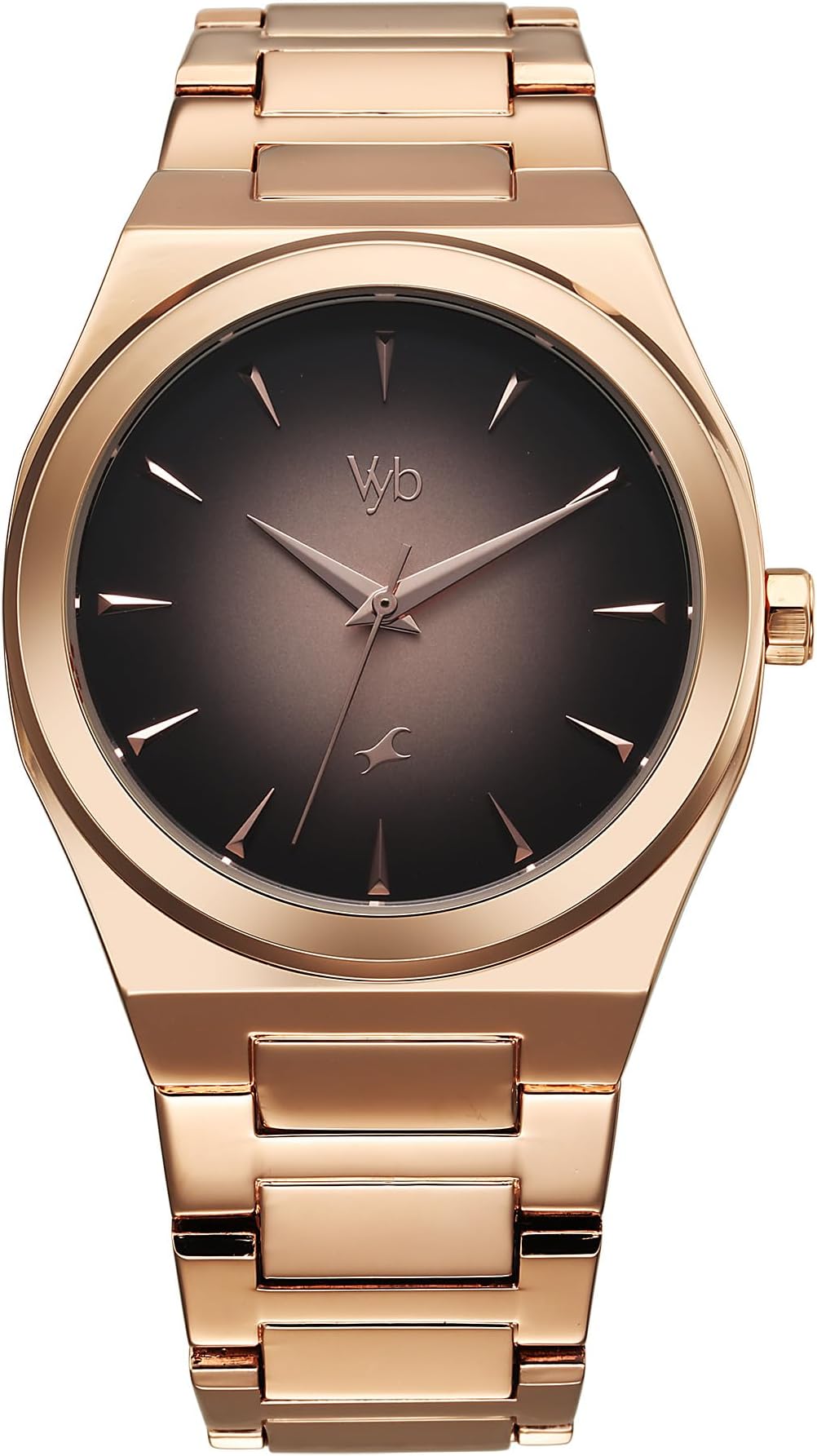 Fastrack Vyb Rebel Quartz Analog Black Dial Watch for Men : Amazon.in ...