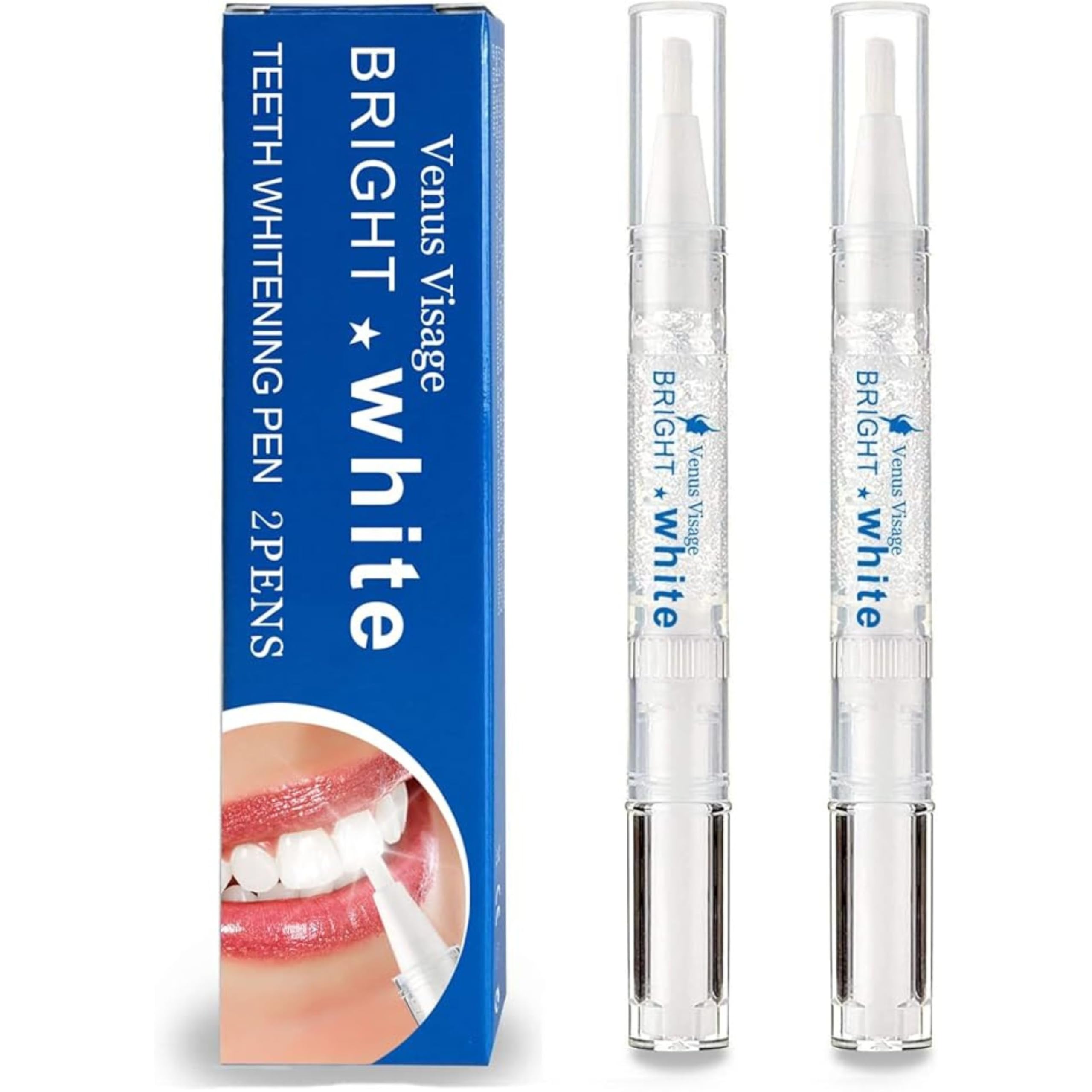 Venus Visage Teeth Whitening Pen (2 Pcs) - Effective Teeth Whitening ...