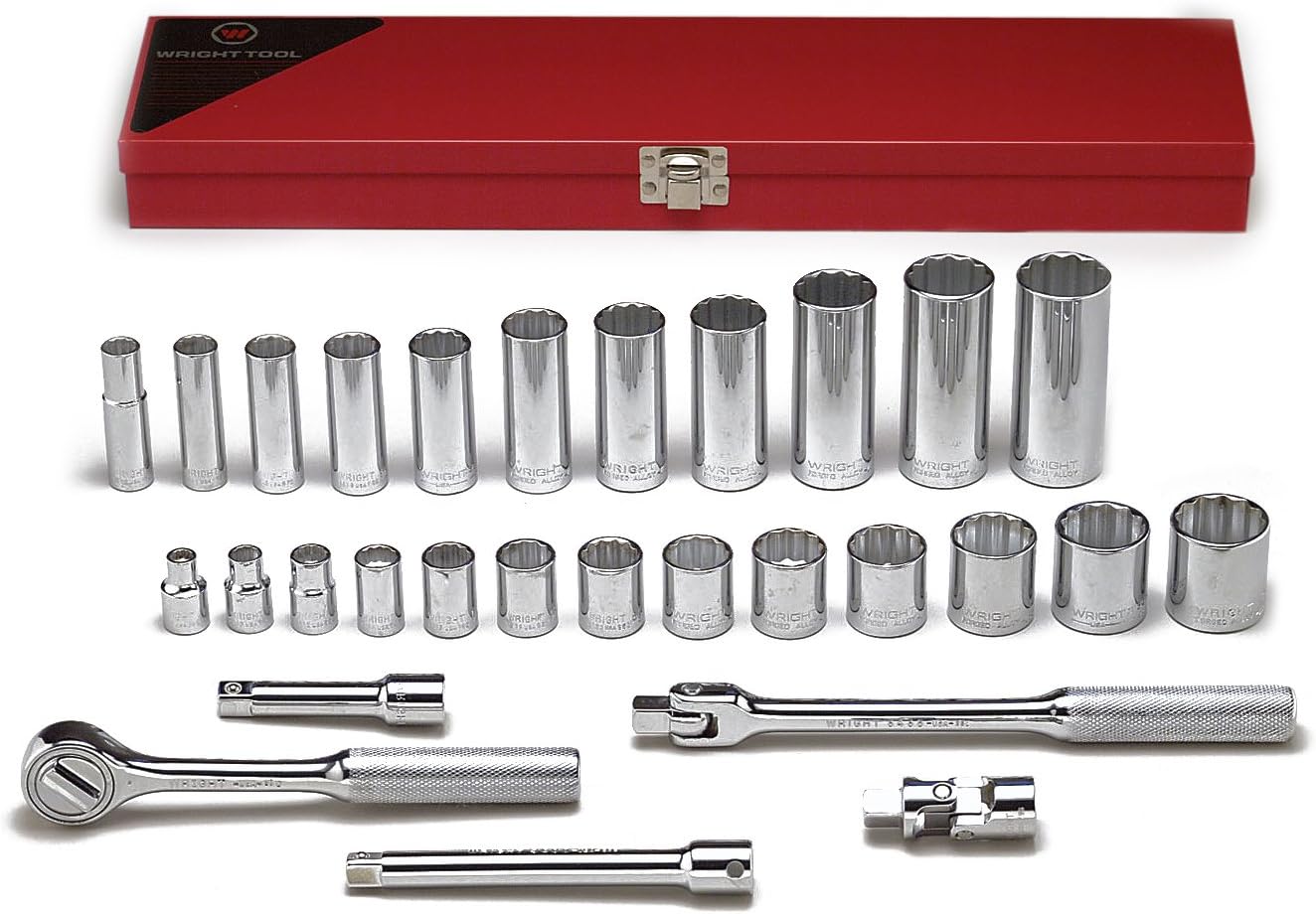 8 Point Socket Set 3 8 Drive