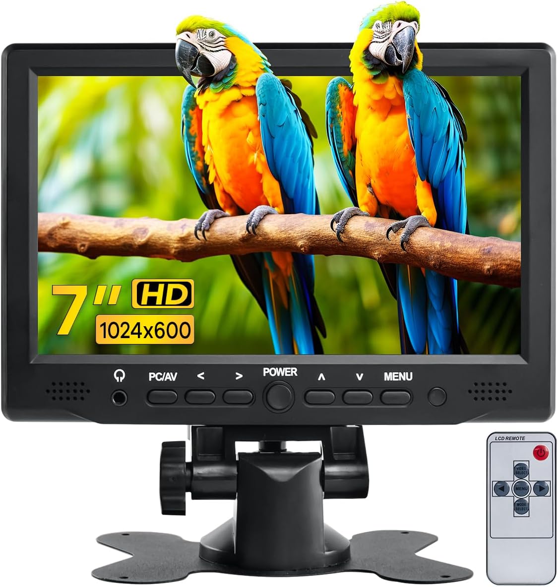 Amazon.com: SunFounder 7 Inch HD TFT LCD Screen Monitor HDMI - 1024x600 ...