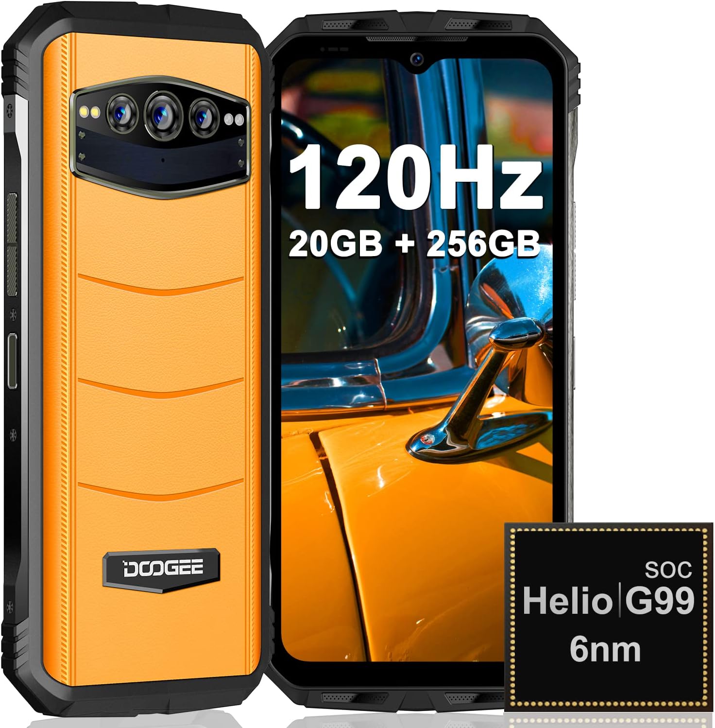 Amazon.com: DOOGEE S100 Rugged Smartphone (2023), 20GB+256GB Gaming ...
