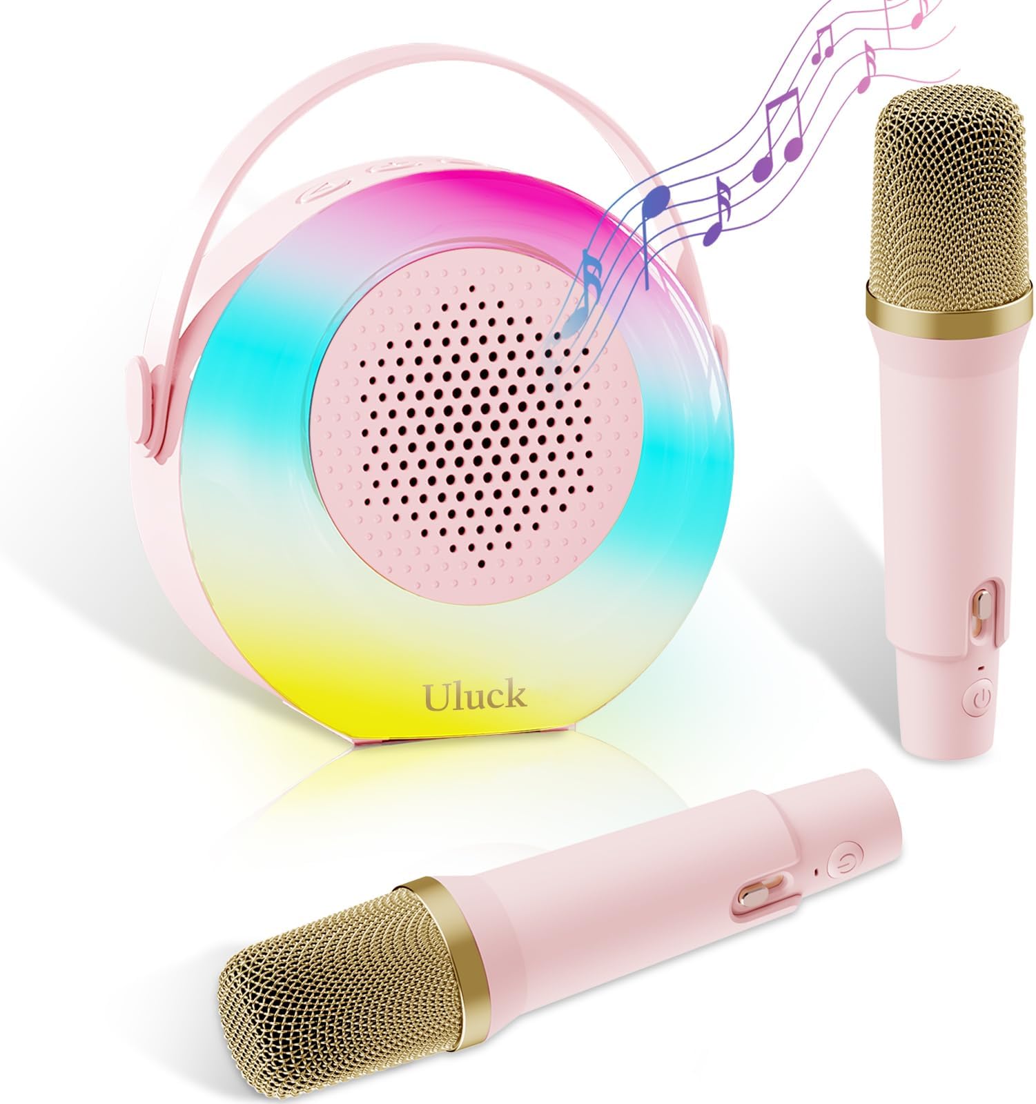 Amazon.com: Karaoke Machine for Kids Adults, Portable Bluetooth Karaoke ...