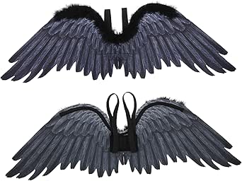 Amazon.com: VANZACK Halloween Angel Wing Performance Prop Wings for ...