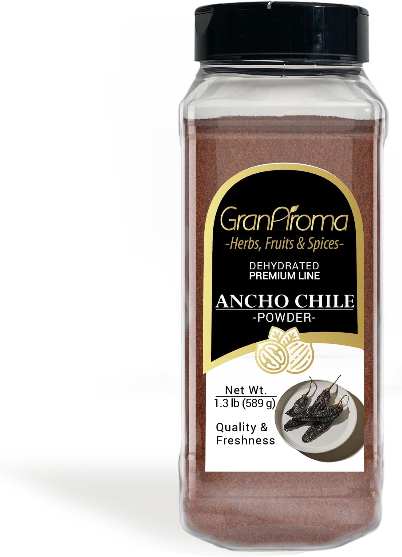 Amazon.com : San Antonio 16 Ounce Premium Ground Ancho Chile Pepper ...