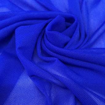 Amazon.com: 1 Pc of Royal Blue Power Mesh 4 Way Stretch Fabric 60 ...