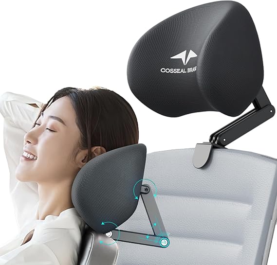 Quincry Memory Foam Headrest Attachment for Office Chair, Attachable ...