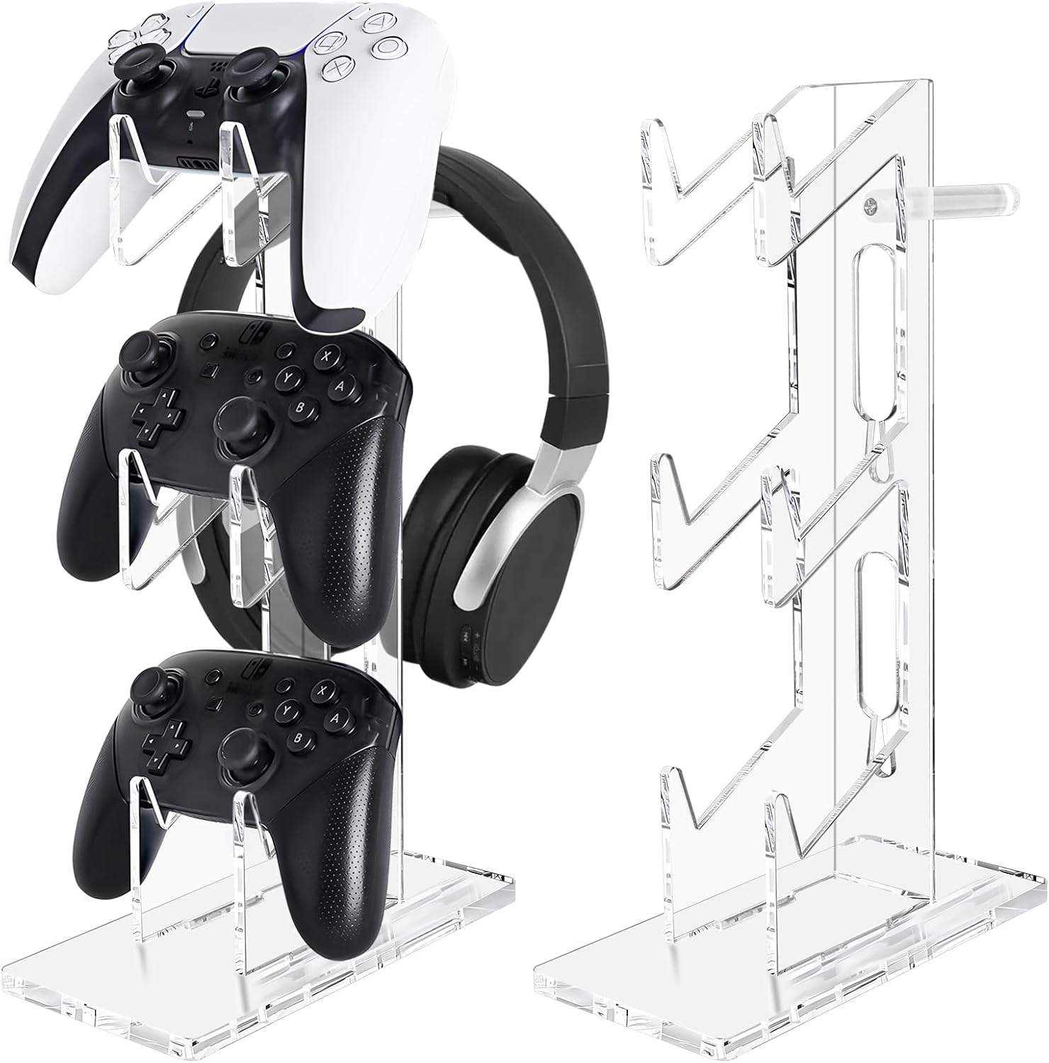 Amazon.com: FYY Game Controller Holder 3 Tiers - Universal Dual ...