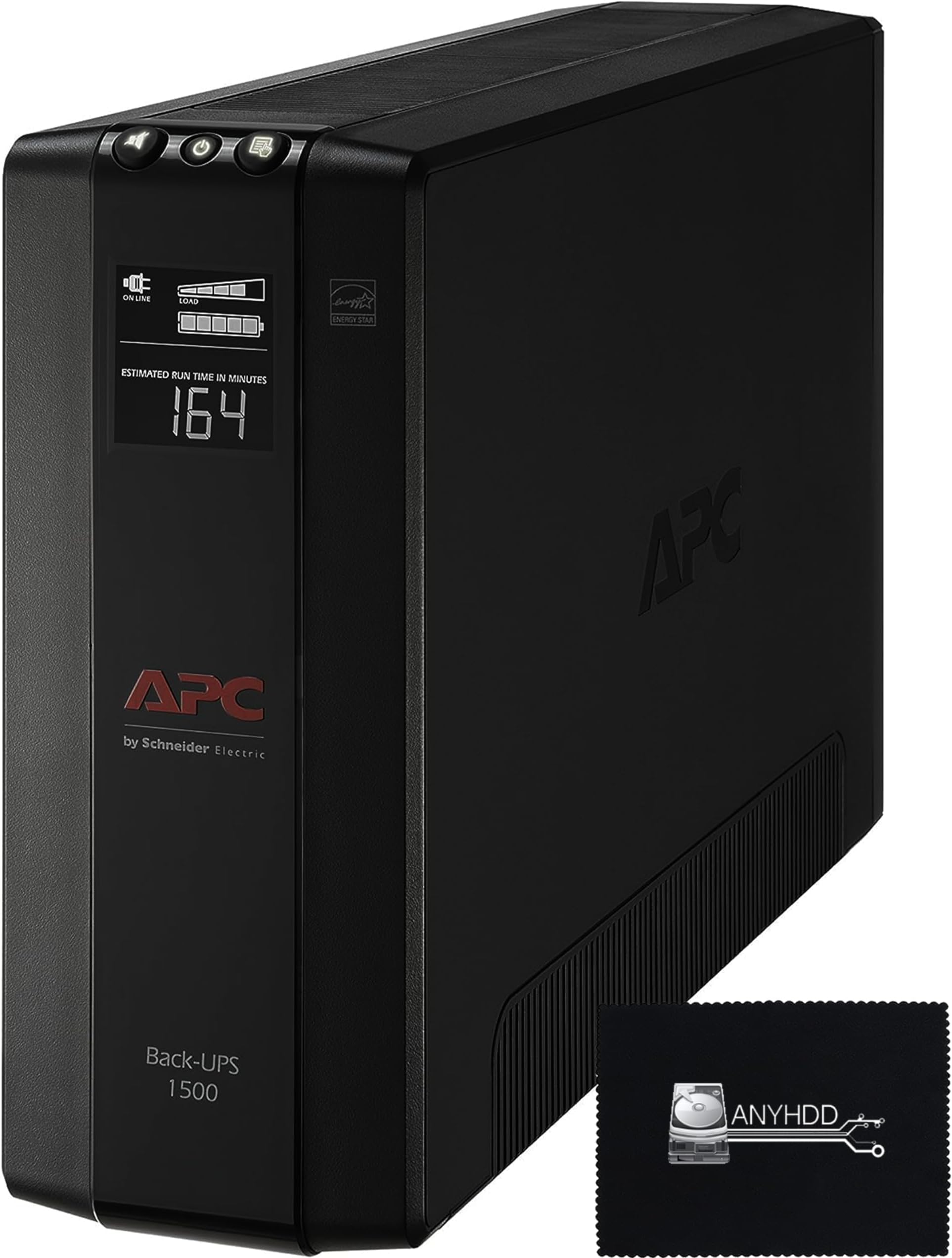 Amazon.com: APC UPS Battery Backup & Surge Protector with AVR, 1500VA, APC Back-UPS Pro (BR1500G ...