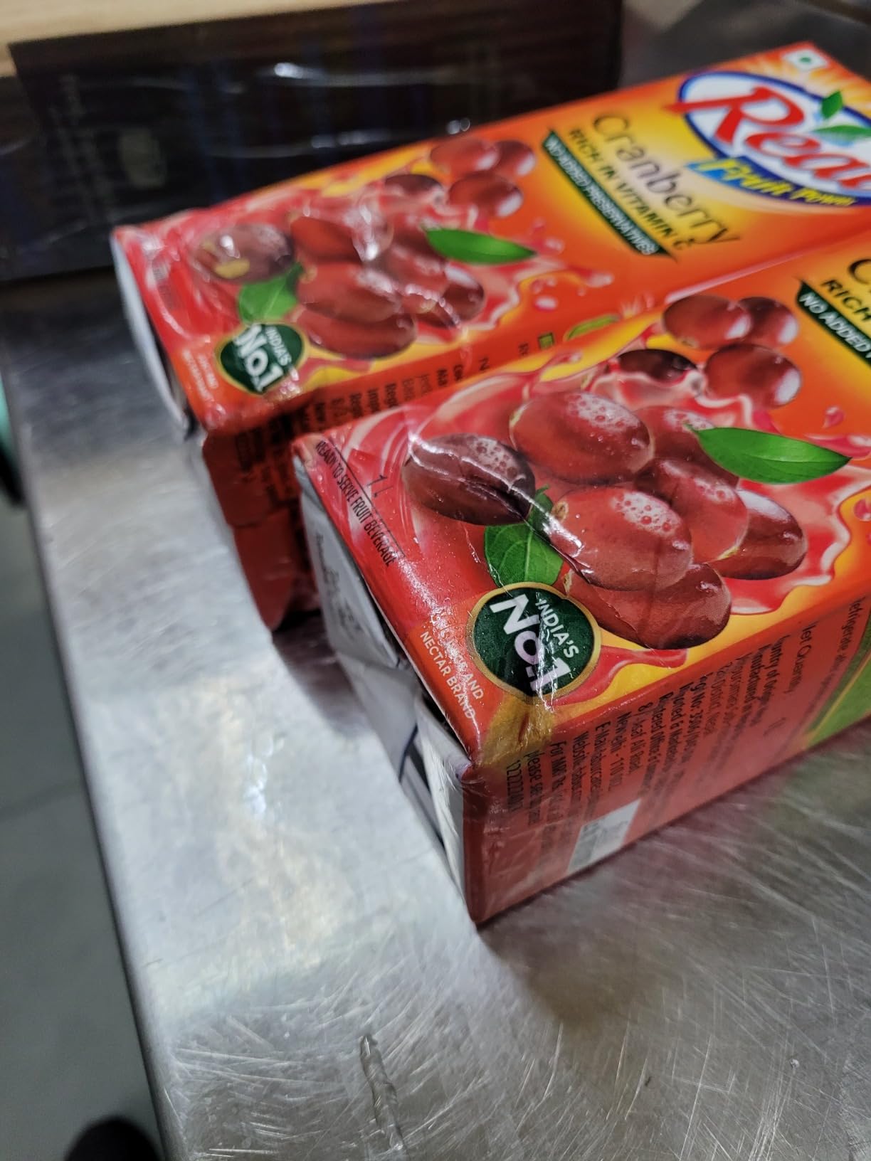 DABUR Real Cranberry Fruit Juice-1L (Pack Of 2)|Rich In Vitamin C|No ...