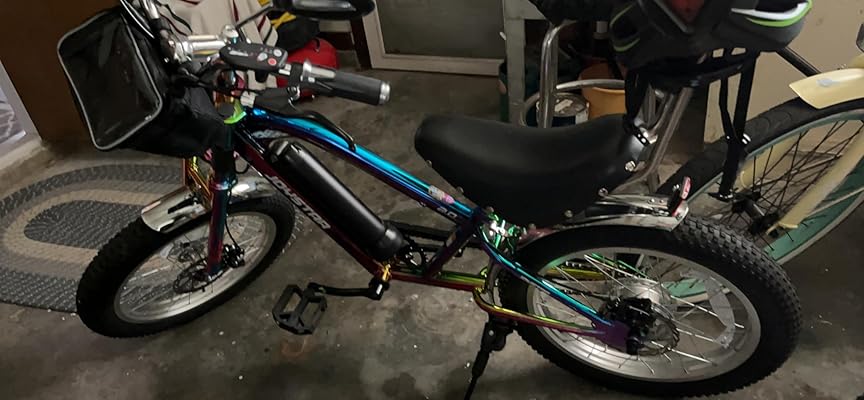 JoyStar 20 Electric Bike - 250W Motor, 20x3.0 Fat Tire Cruiser E-Bike ...