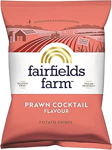 Fairfields Farm Crisps – Prawn Cocktail Hand Cooked Potato Crisps 150g ...