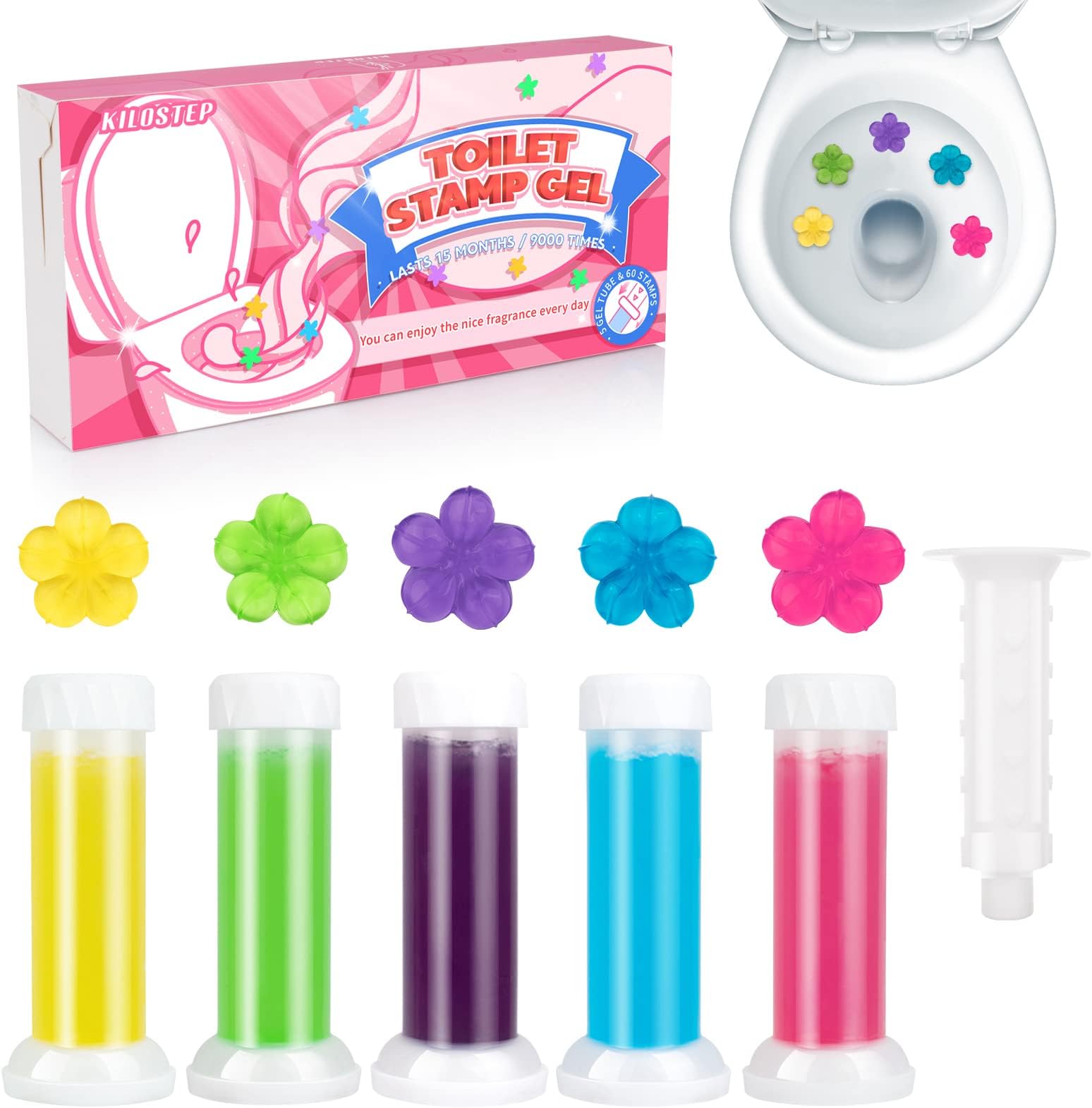 Amazon.com: Lysol Click Gel Automatic Toilet Bowl Cleaner, For Cleaning ...