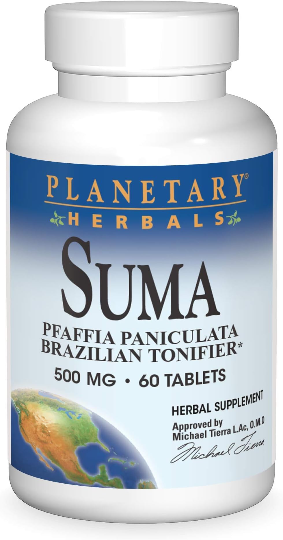 Amazon.com: Planetary Herbals Suma Tablets, 500 mg, 60 Count : Health ...