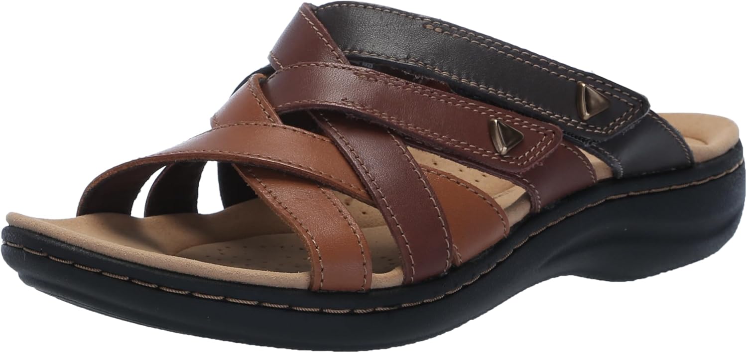 Amazon.com | Clarks Women's Laurieann Bali Slide Sandal | Slides