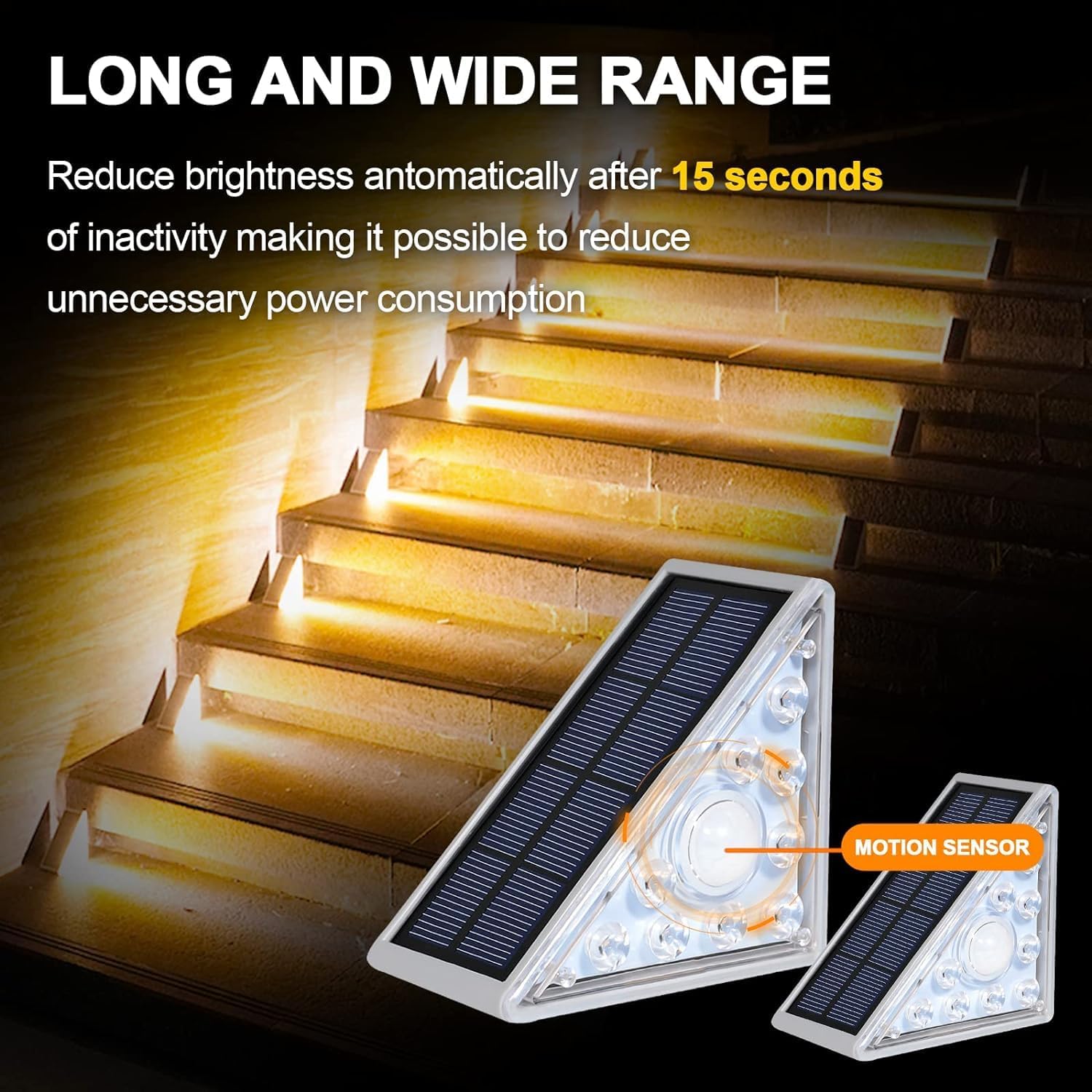 Deck Stair Motion Detector Light Sunlight Encounter Motion Sensor