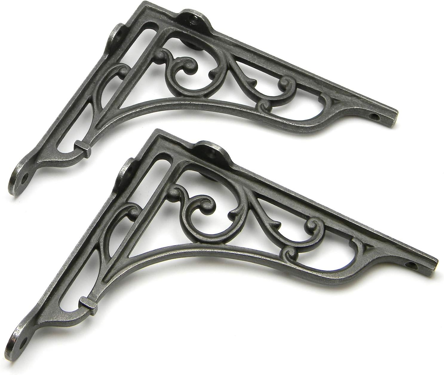 Pair of Cast Iron Heritage Shelf Brackets (195mm x 180mm) : Amazon.co ...