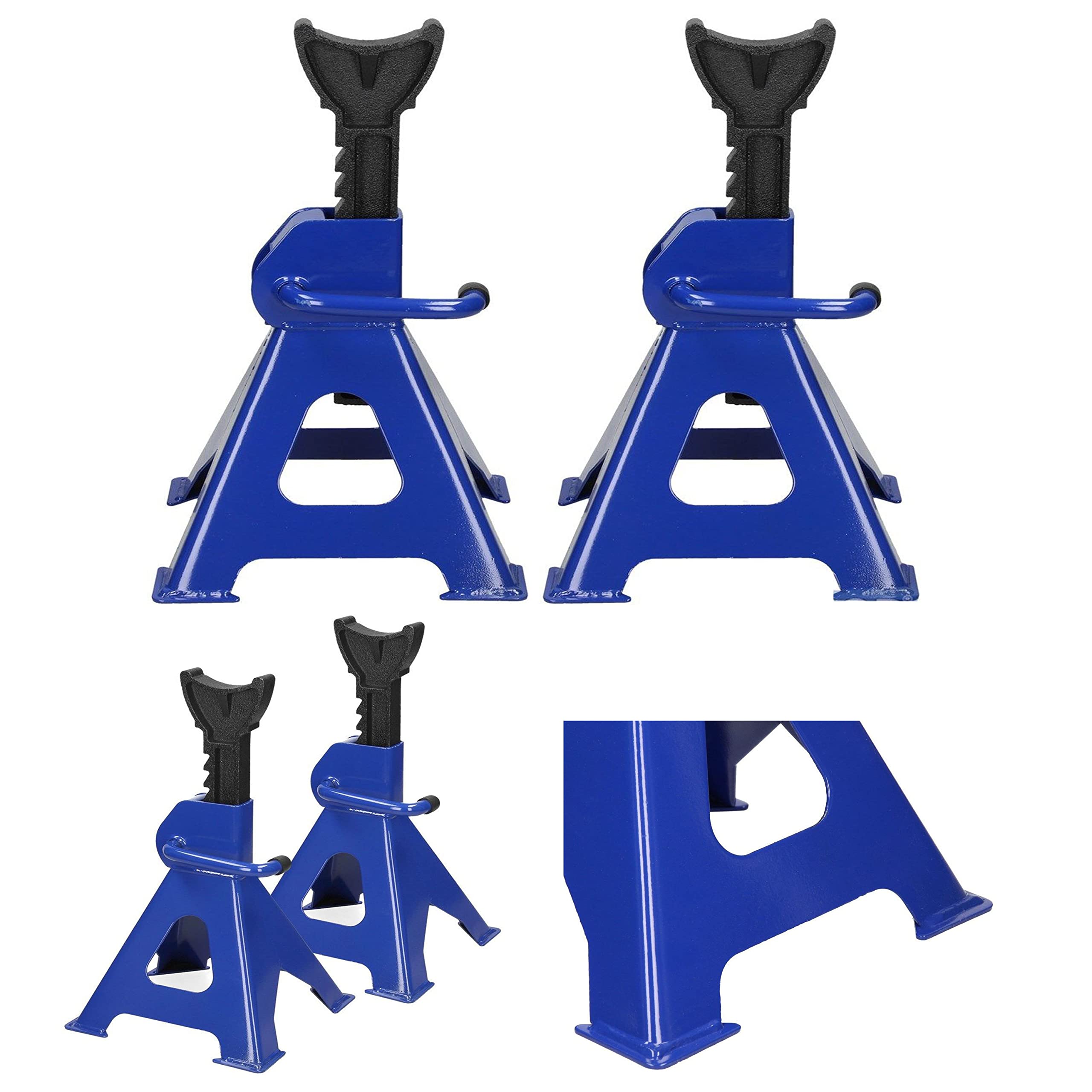 Buy ASHLHeavy Duty Jack Stands 7.48 x 7.87 x 9.25 in Adjustable Axle ...