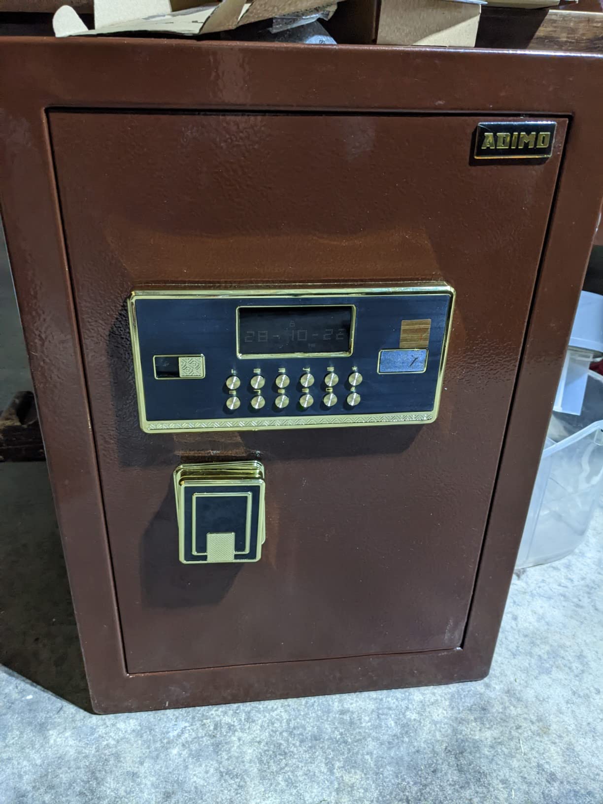 $27/mo - Finance Safe Box, ADIMO 2.8 Cubic Feet Safe, Weighted Cabinet ...