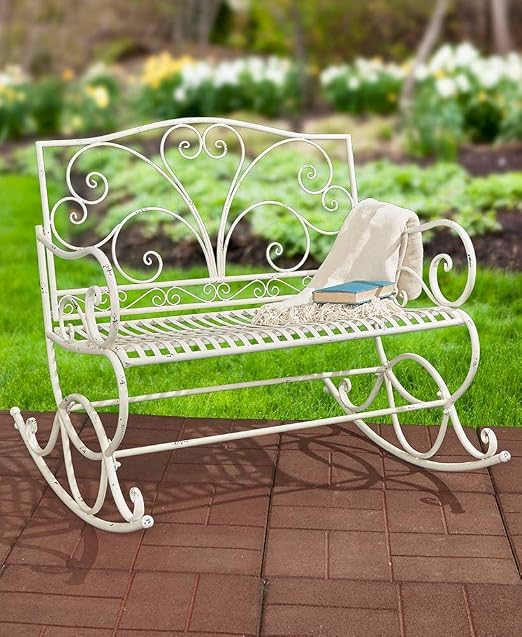 Amazon.com: The Lakeside Collection Decorative Wrought Iron Outdoor ...