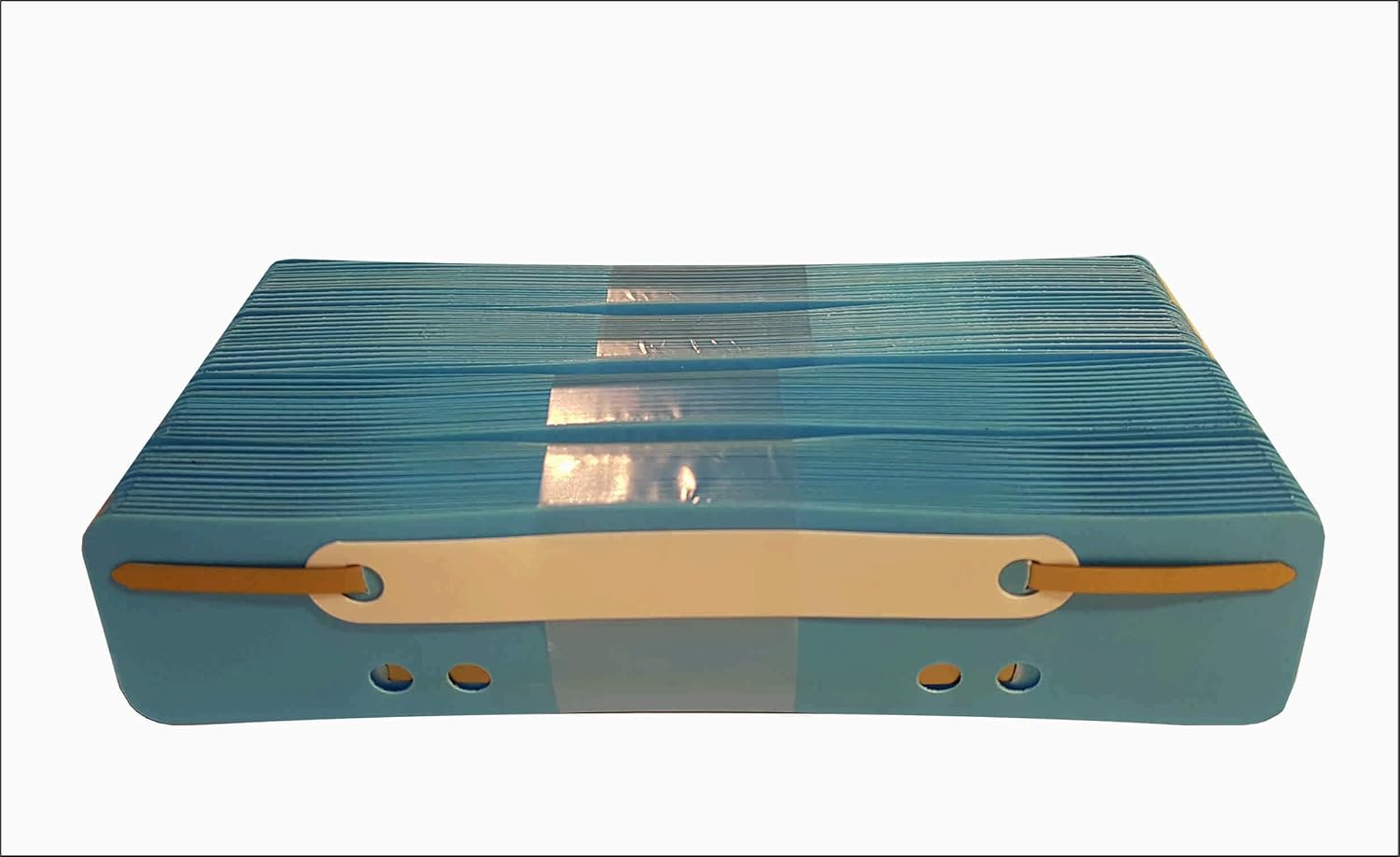 Amazon.com : PP Filing Strips with Plastic Cover Strip Light Blue ...
