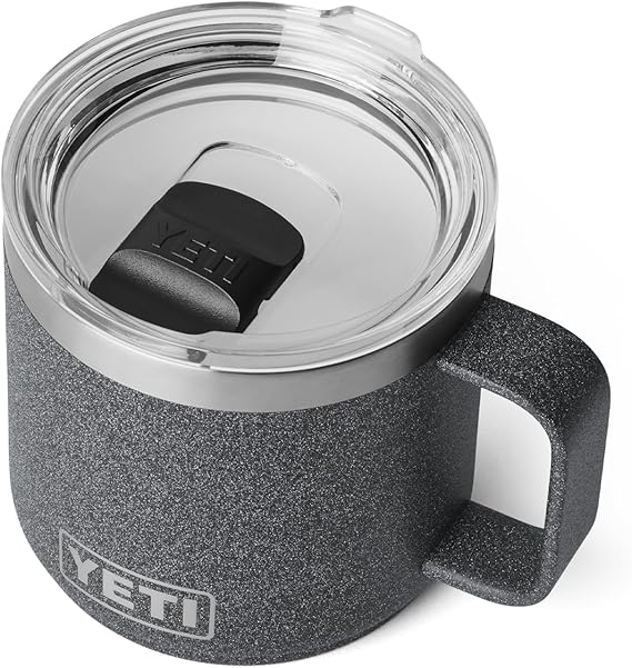 Amazon.com: YETI Rambler 14 oz Ceramic Lined Stackable Mug, Vacuum ...
