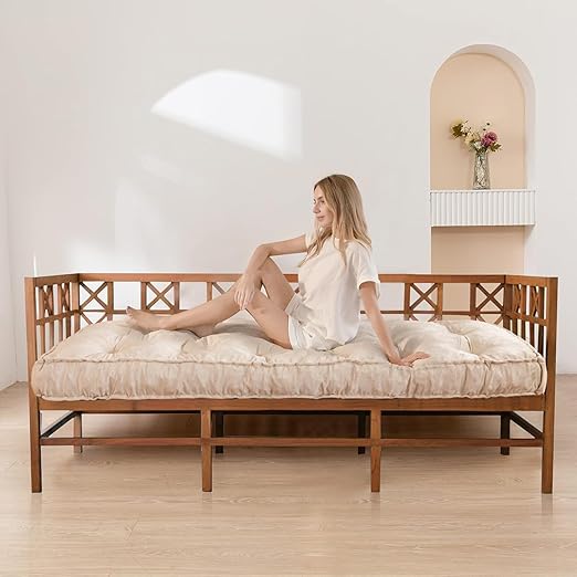Amazon.com: MAXYOYO 6" Daybed Futon Mattress Window Seat Cushion ...