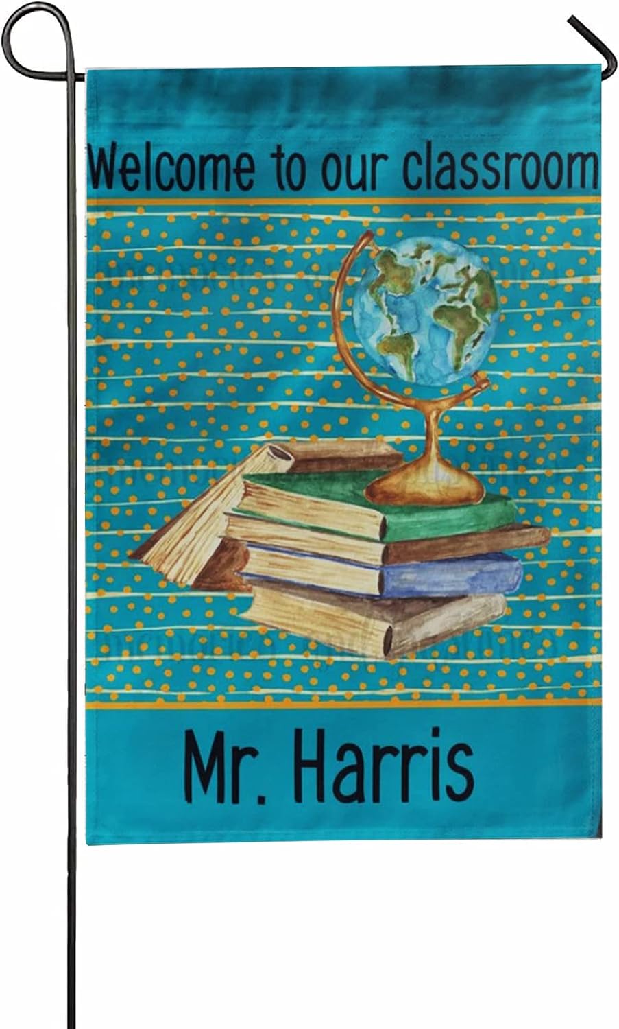Amazon.com: Classroom Signs Outdoor Flag Vertical Geography teacher ...