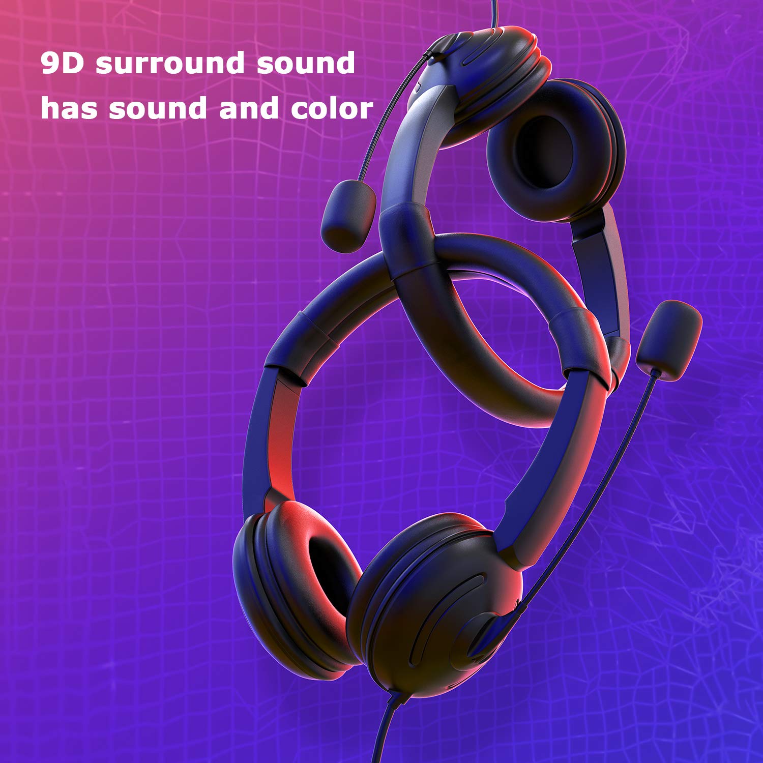 USB Wired Headset With Noise Cancelling Microphone On Ear Computer usb-wired-headset-with-noise-cancelling-microphone-on-ear-computer