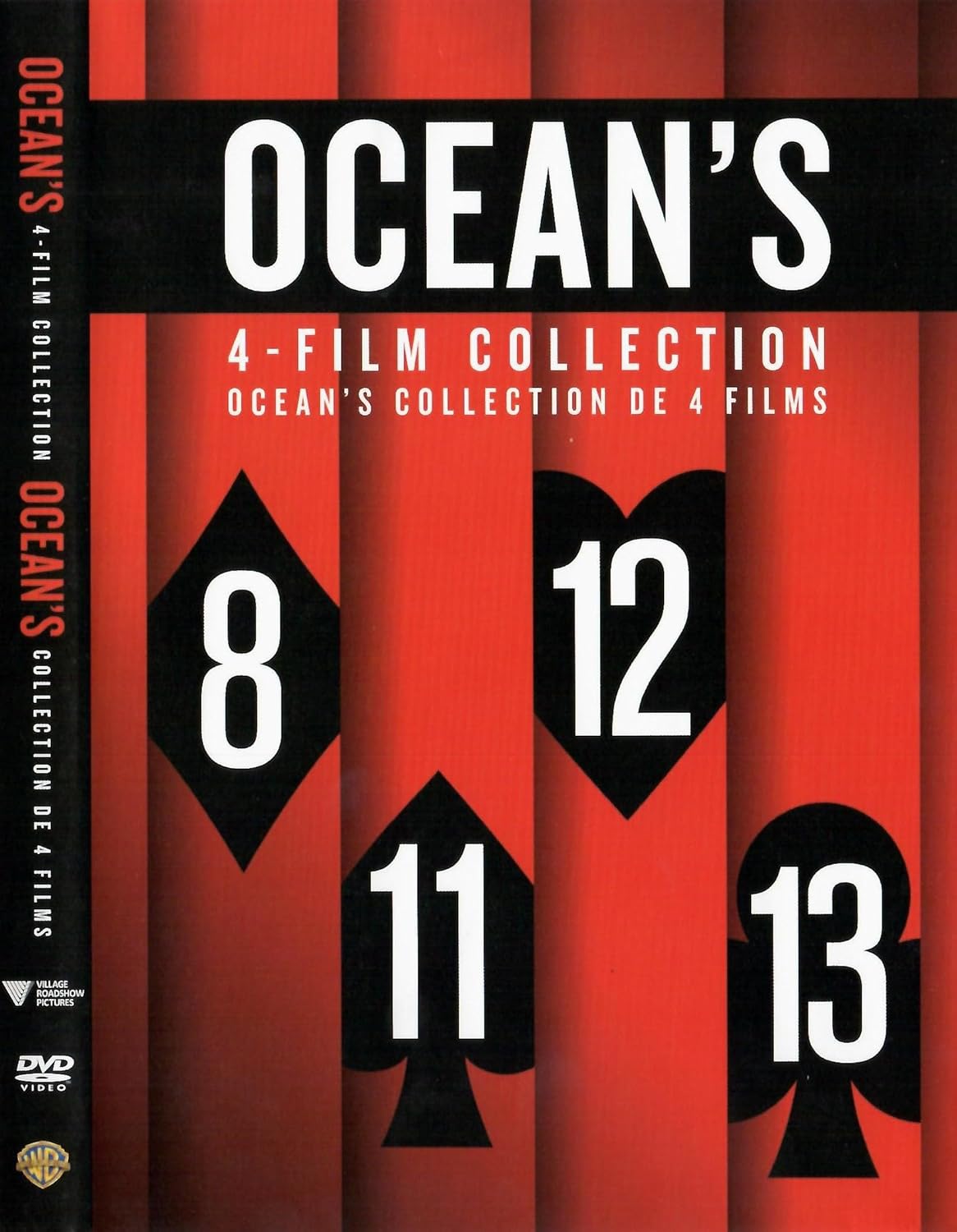 Amazon.com: Ocean's 4 Film Collection ( Ocean's Eleven/ Ocean's Twelve ...