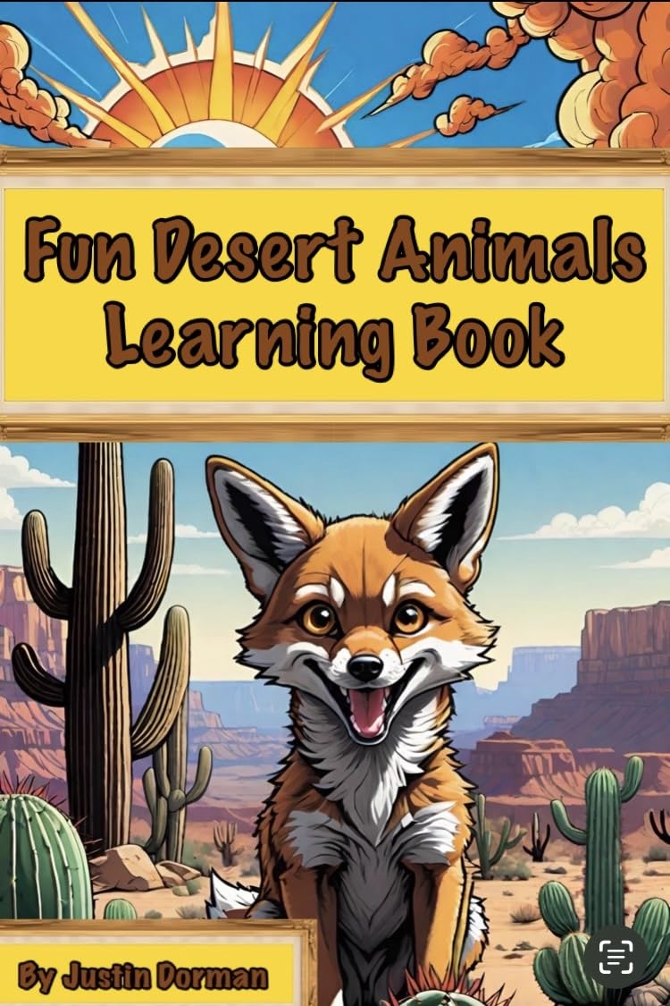 Fun Desert Animals Learning Book (Fun and Educational Animal Learning ...