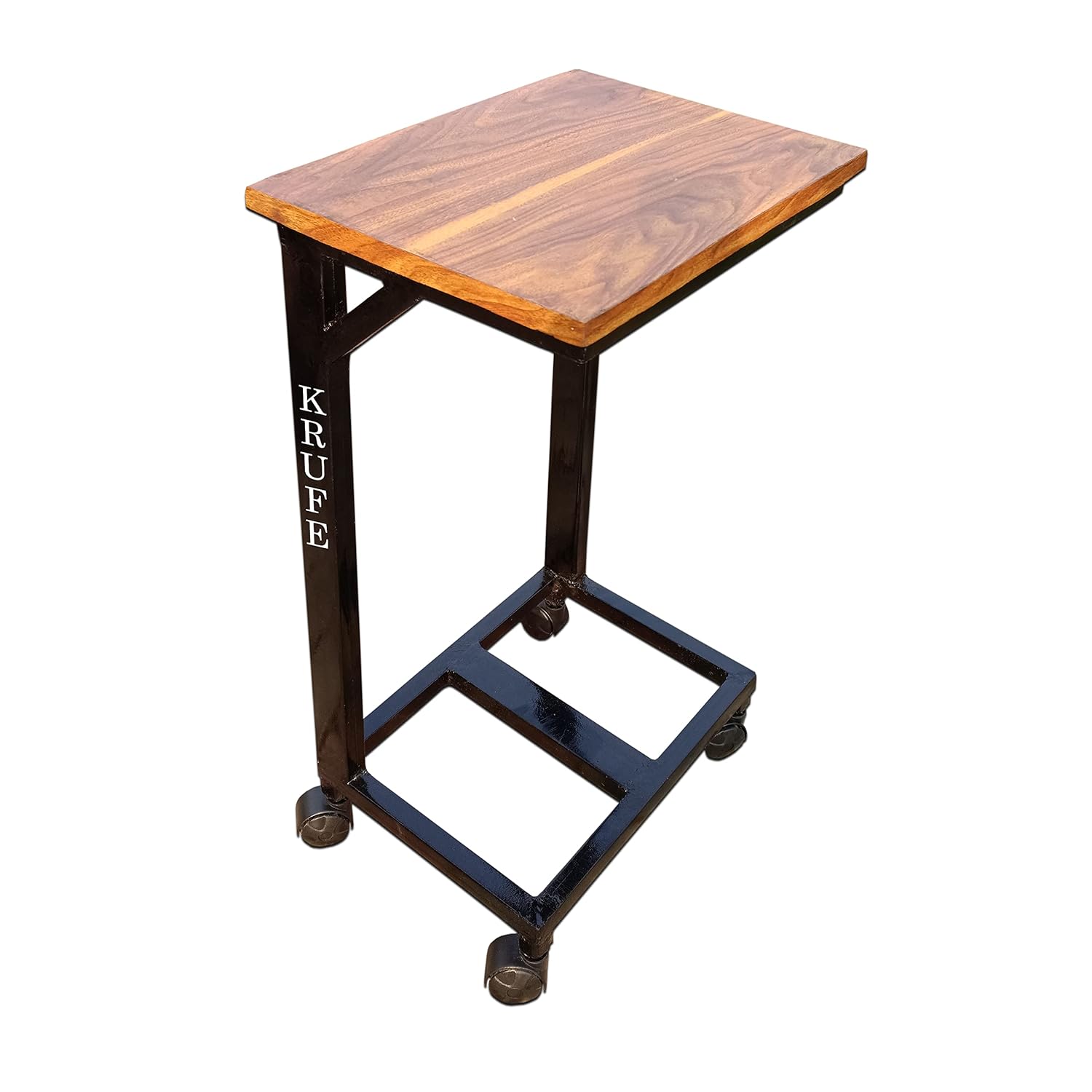 KRUFE® Heavy Duty Single Battery Inverter Trolley with Wheels - Black ...