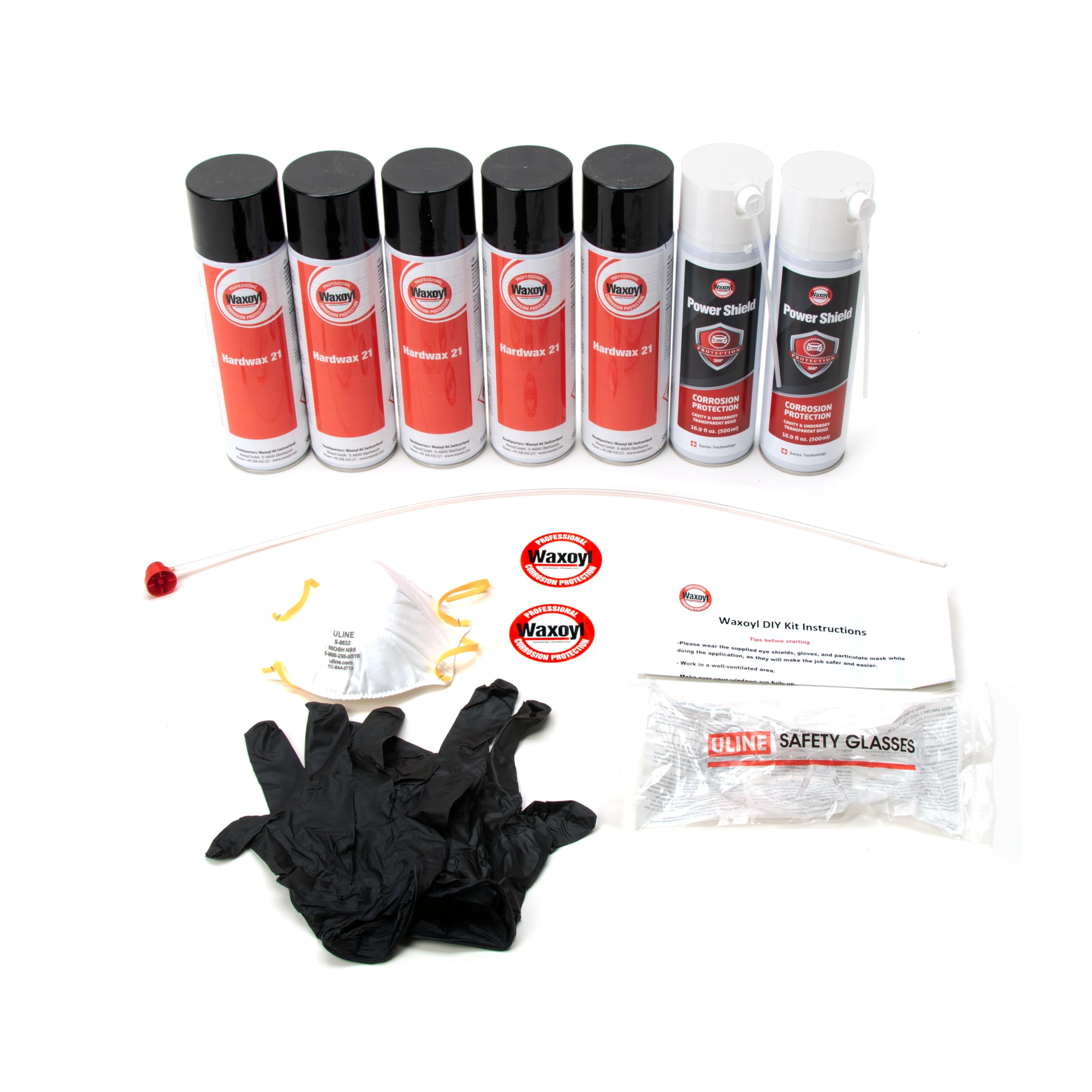 Amazon.com: WAXOYL DIY #1-21 Hardwax Corrosion Prevention Kit, Small ...