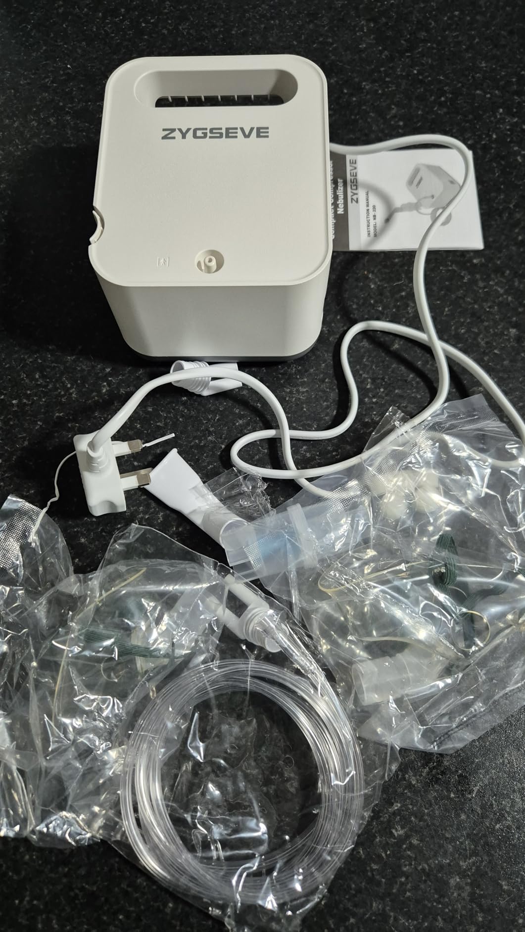 ZYGSEVE Compression System Electric Inhaler Nebuliser with Built-in ...