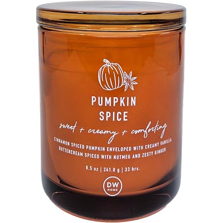 Amazon.com: DW Home Relaxing Lavender Scented Candle Hand Poured Into a ...